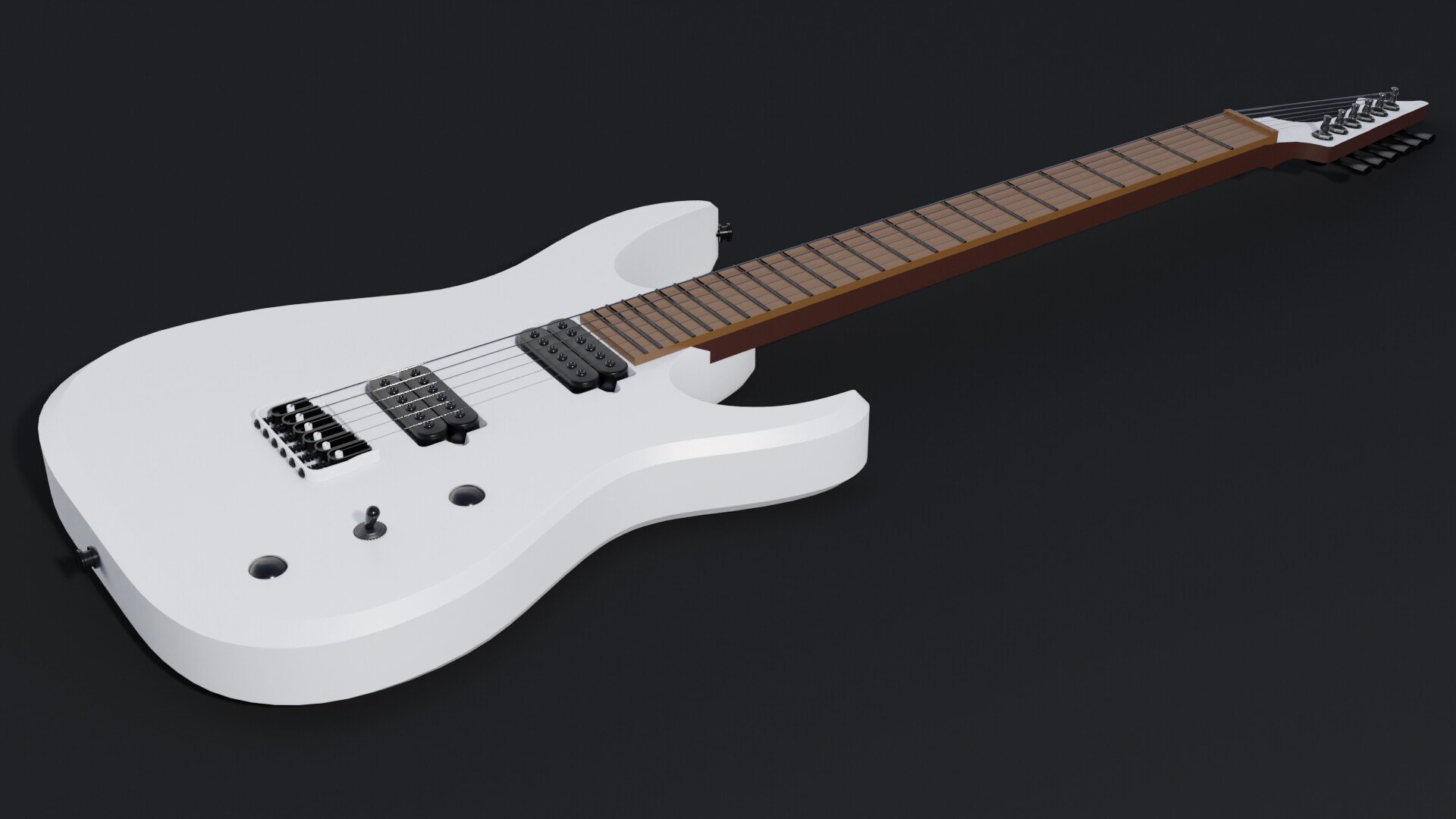 ArtStation - White Electro Guitar