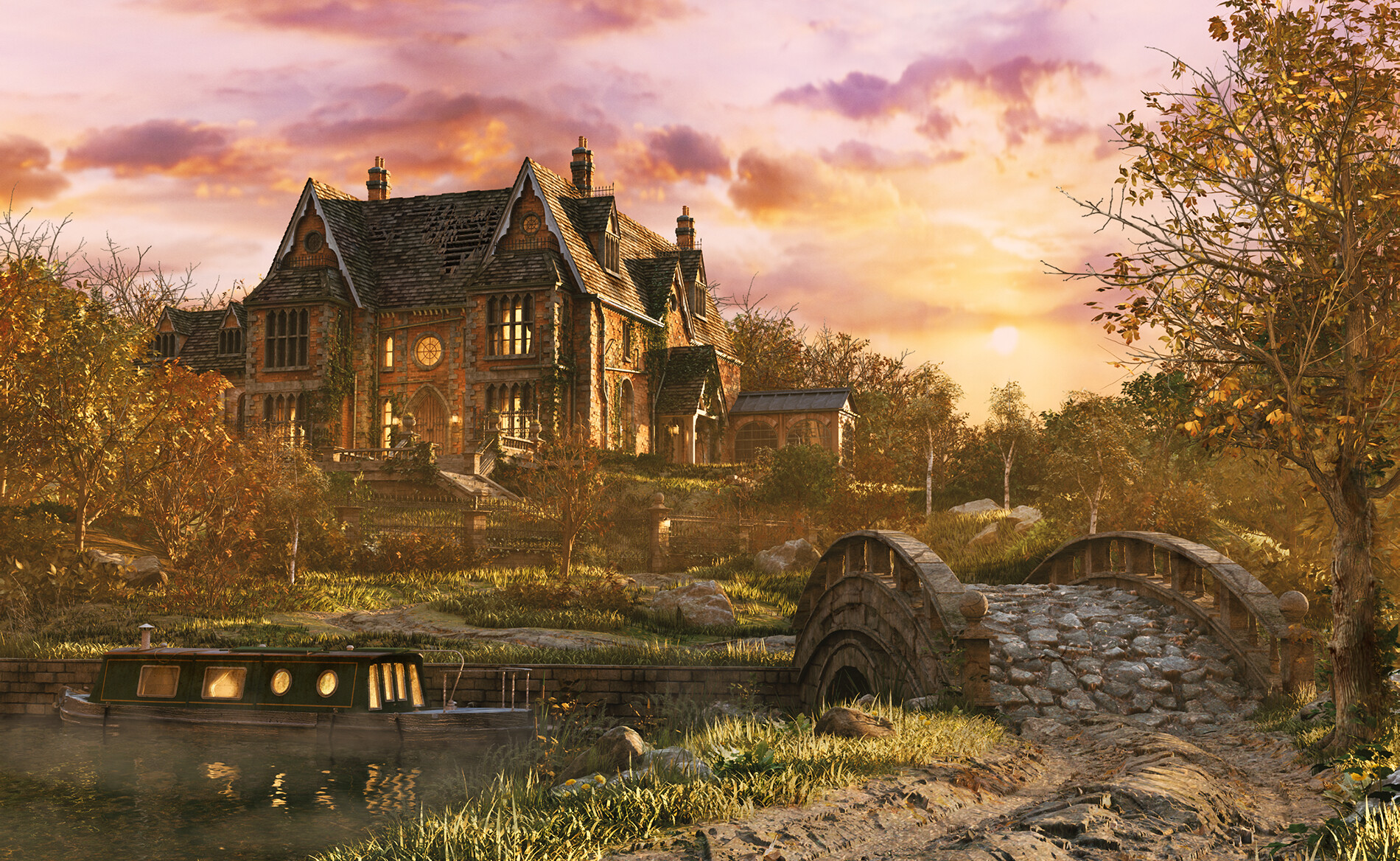 ArtStation - Mansion Estate