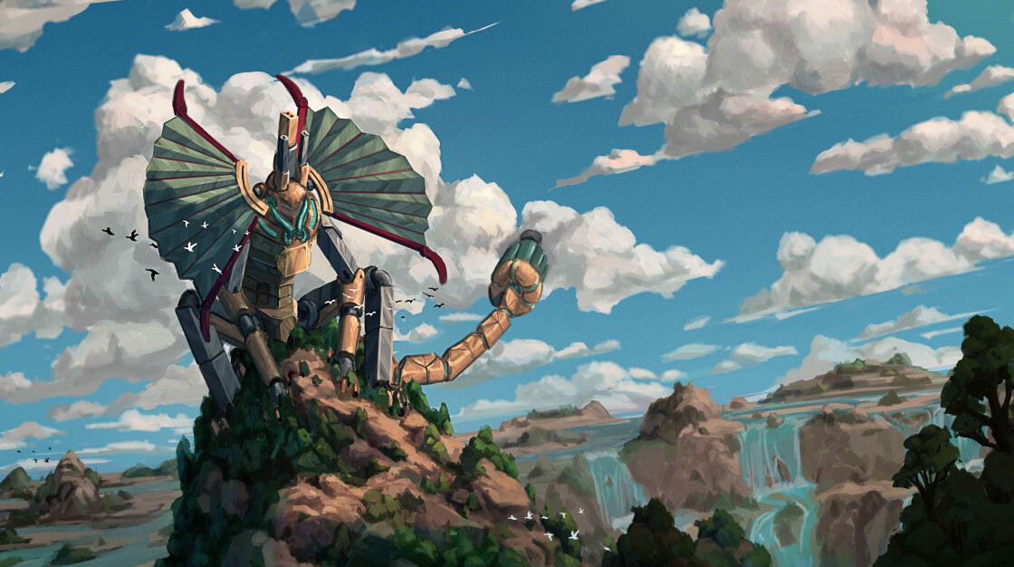 ArtStation - Mecha creature