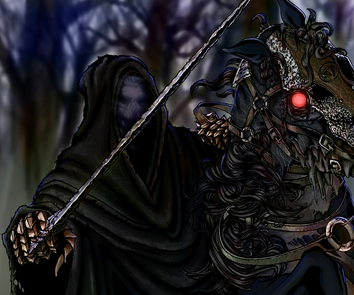 ArtStation - Ring Wraith