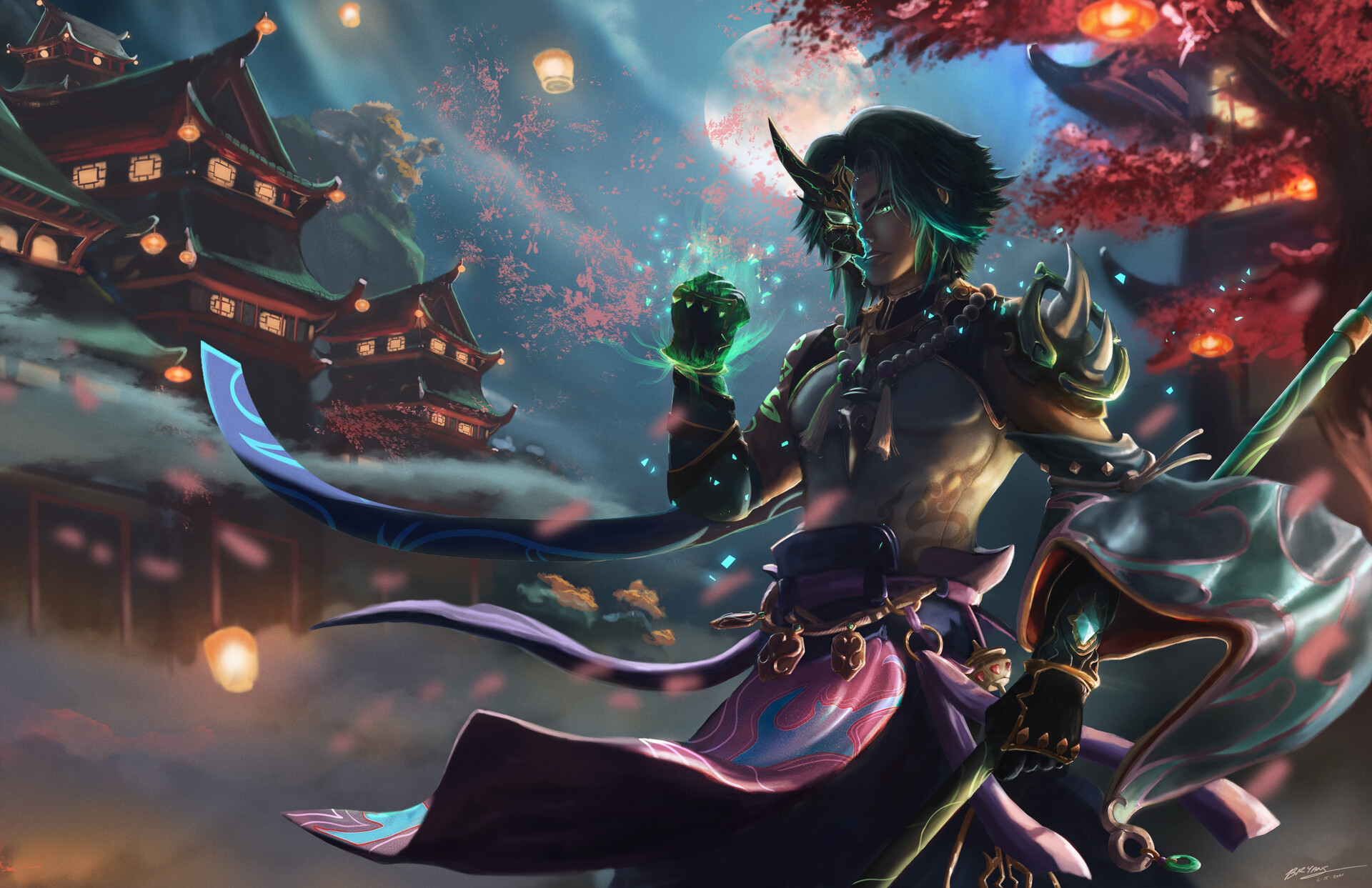 ArtStation - Xiao - Genshin Impact