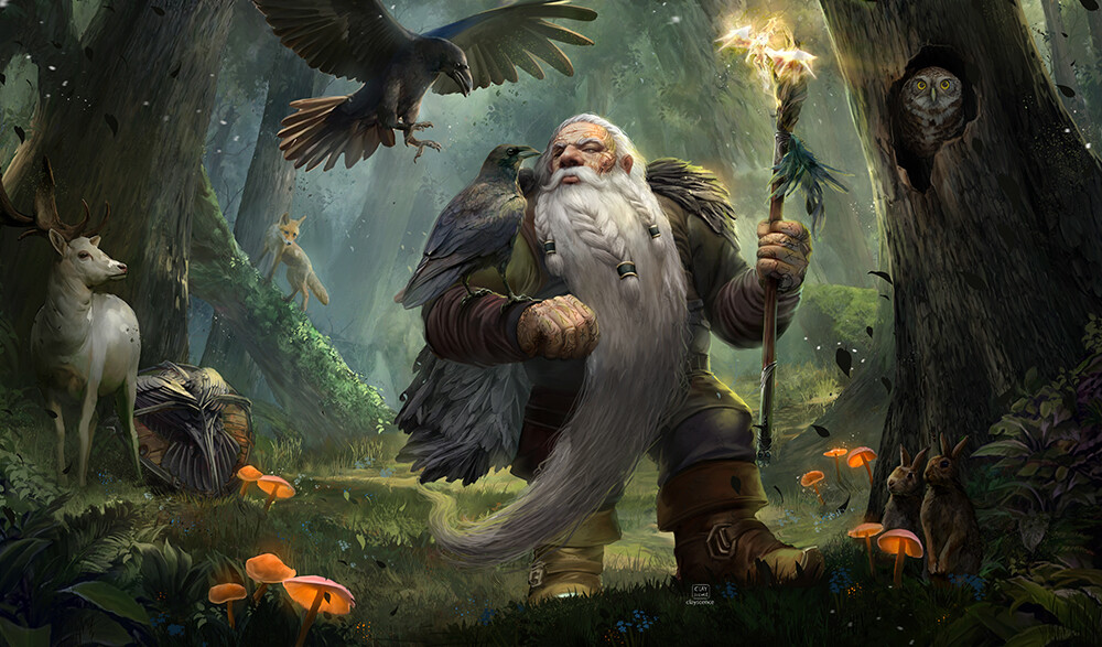 ArtStation - One with nature