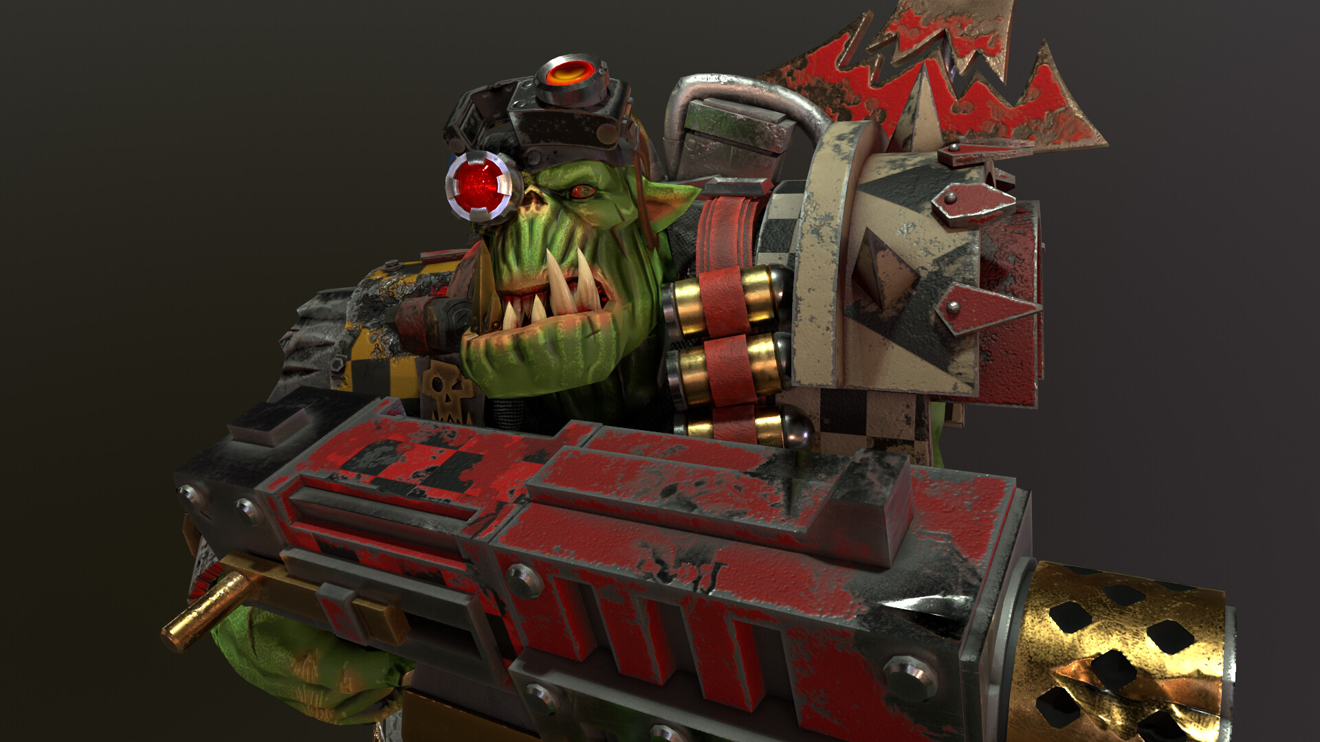 ArtStation - Ork Mekboy