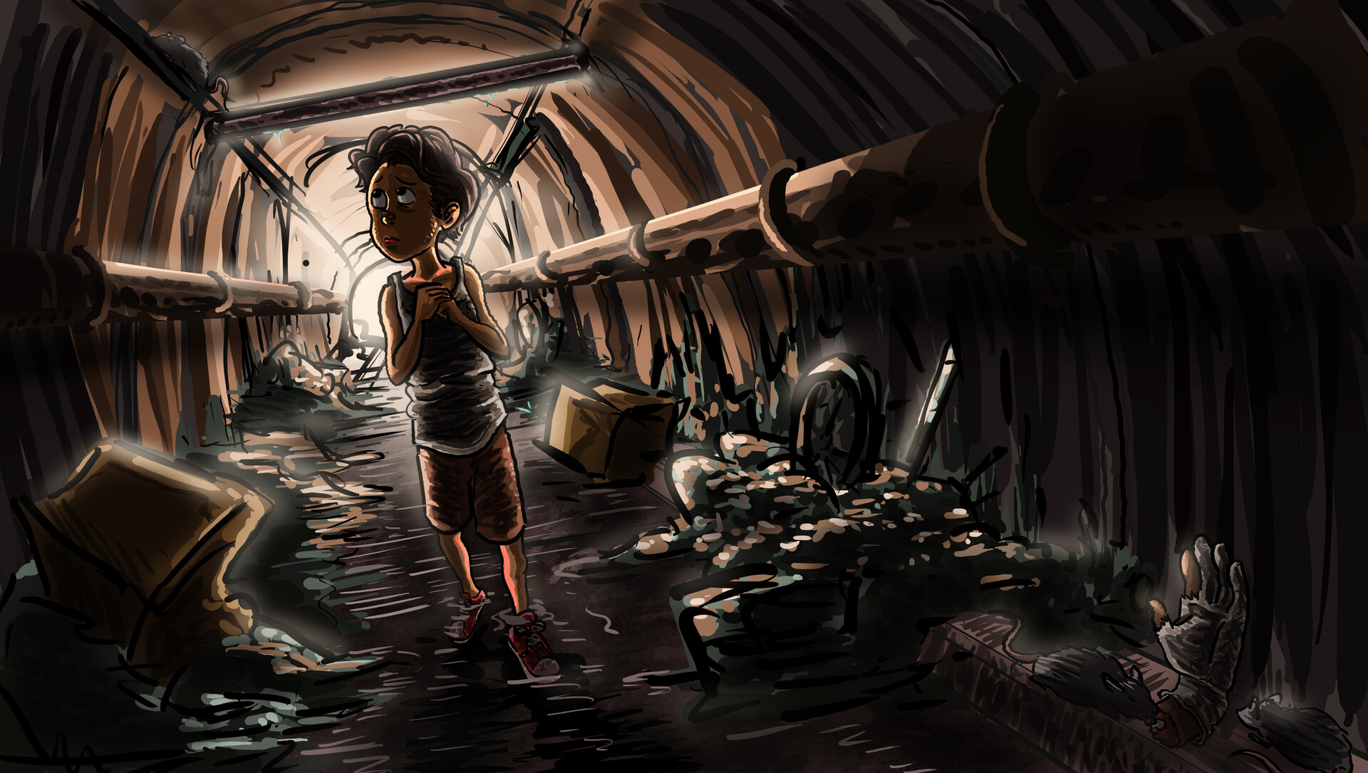 ArtStation - PIT (2020) - Fan Art My Final Year Project