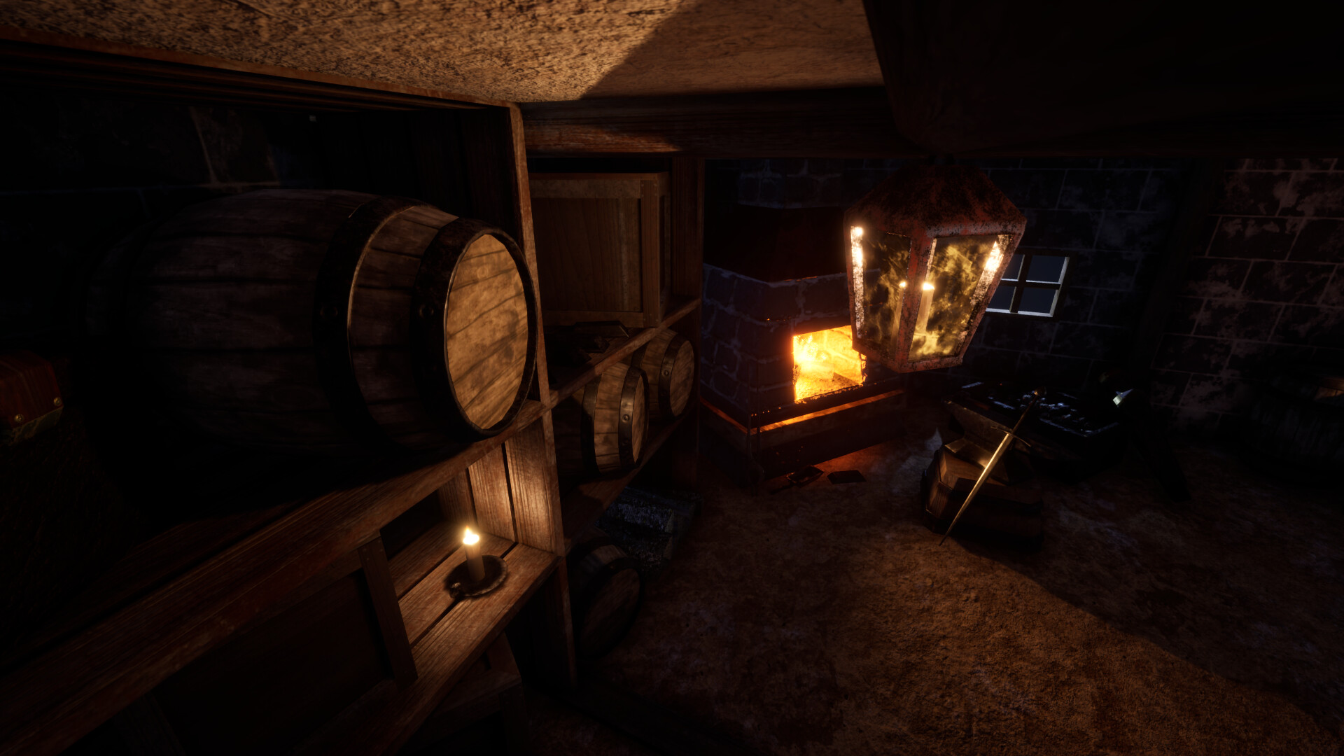 ArtStation - Small Blacksmith Workshop