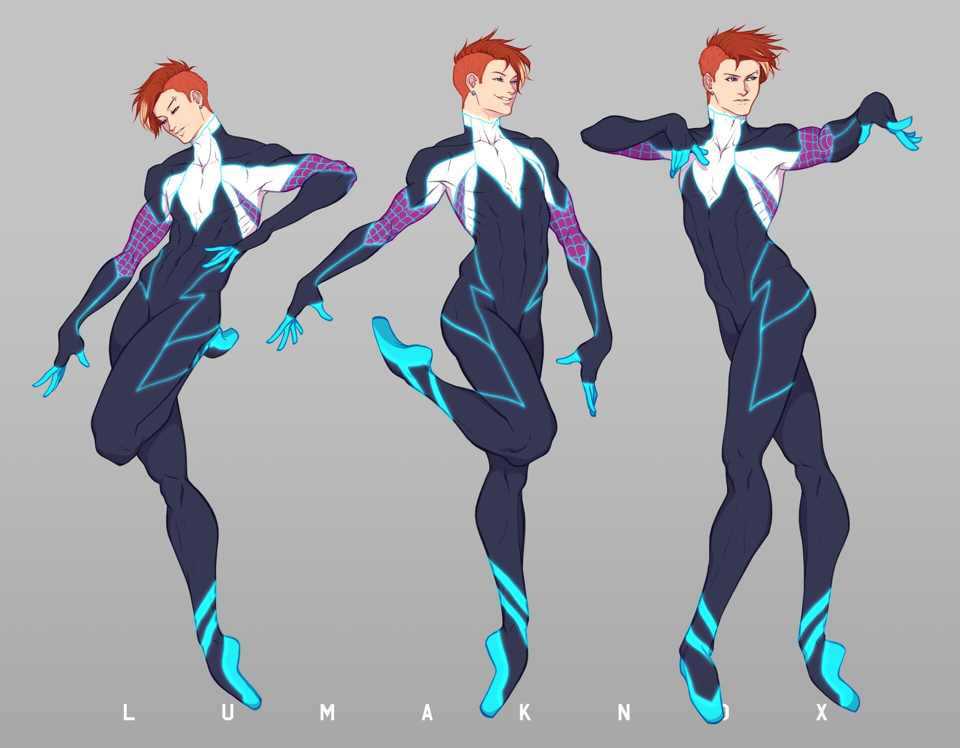 ArtStation - Spider Gwen Genderbend!