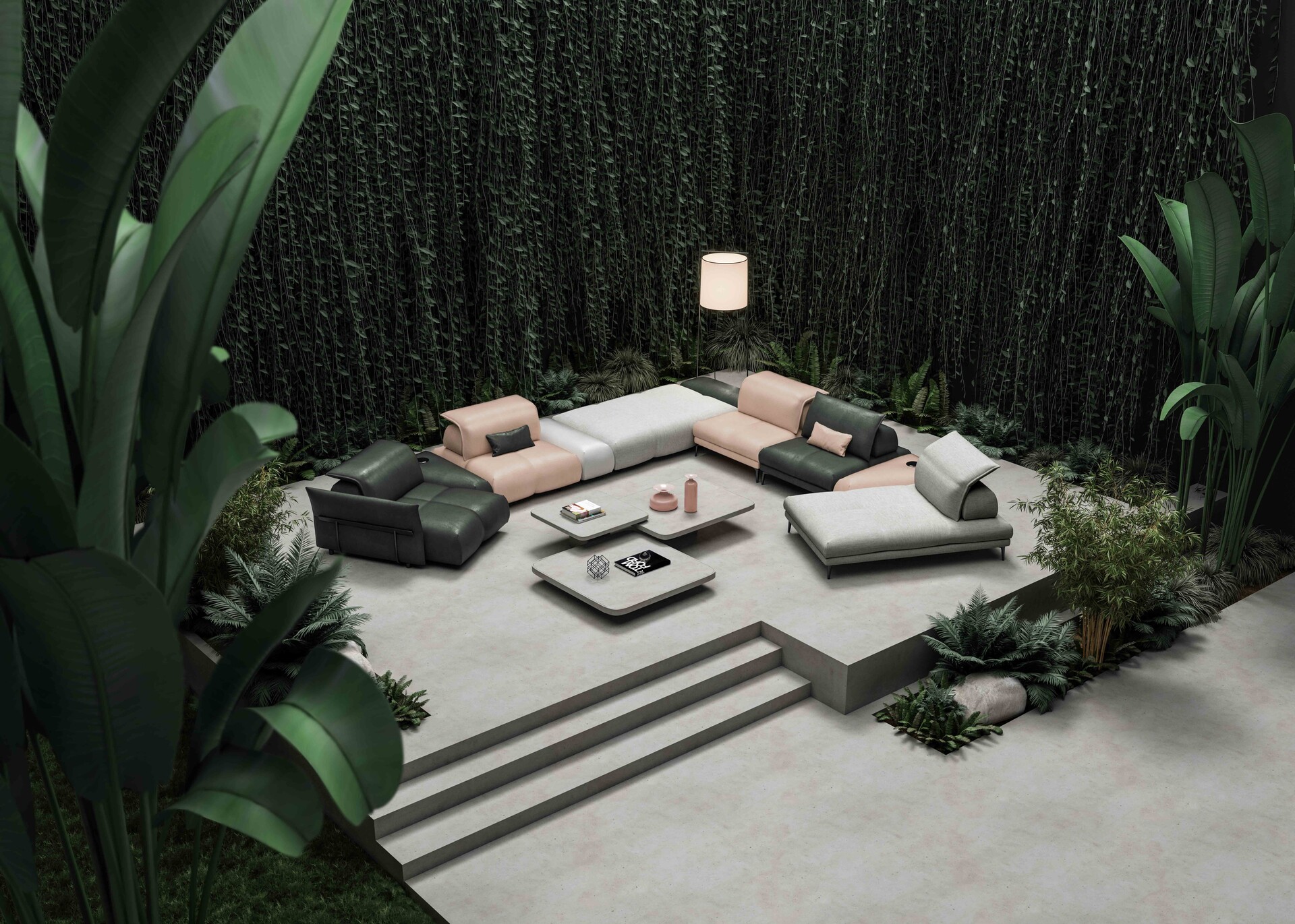 PP Wang - 顾家2019年度意式空间合作渲染项目-简历之其九