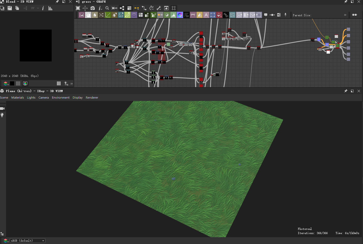 ArtStation - grass material