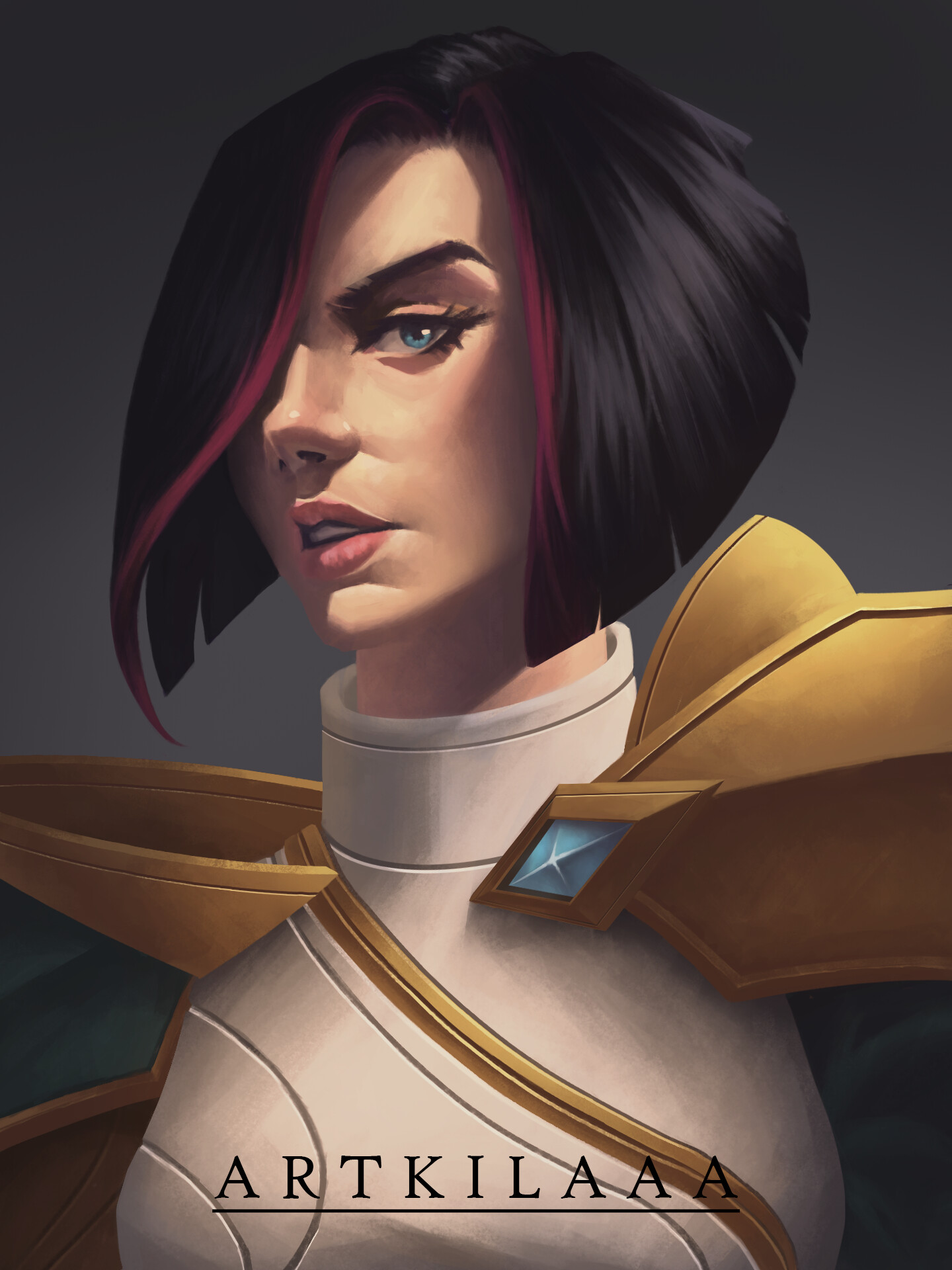 ArtStation - League of Legends Fiora Portrait