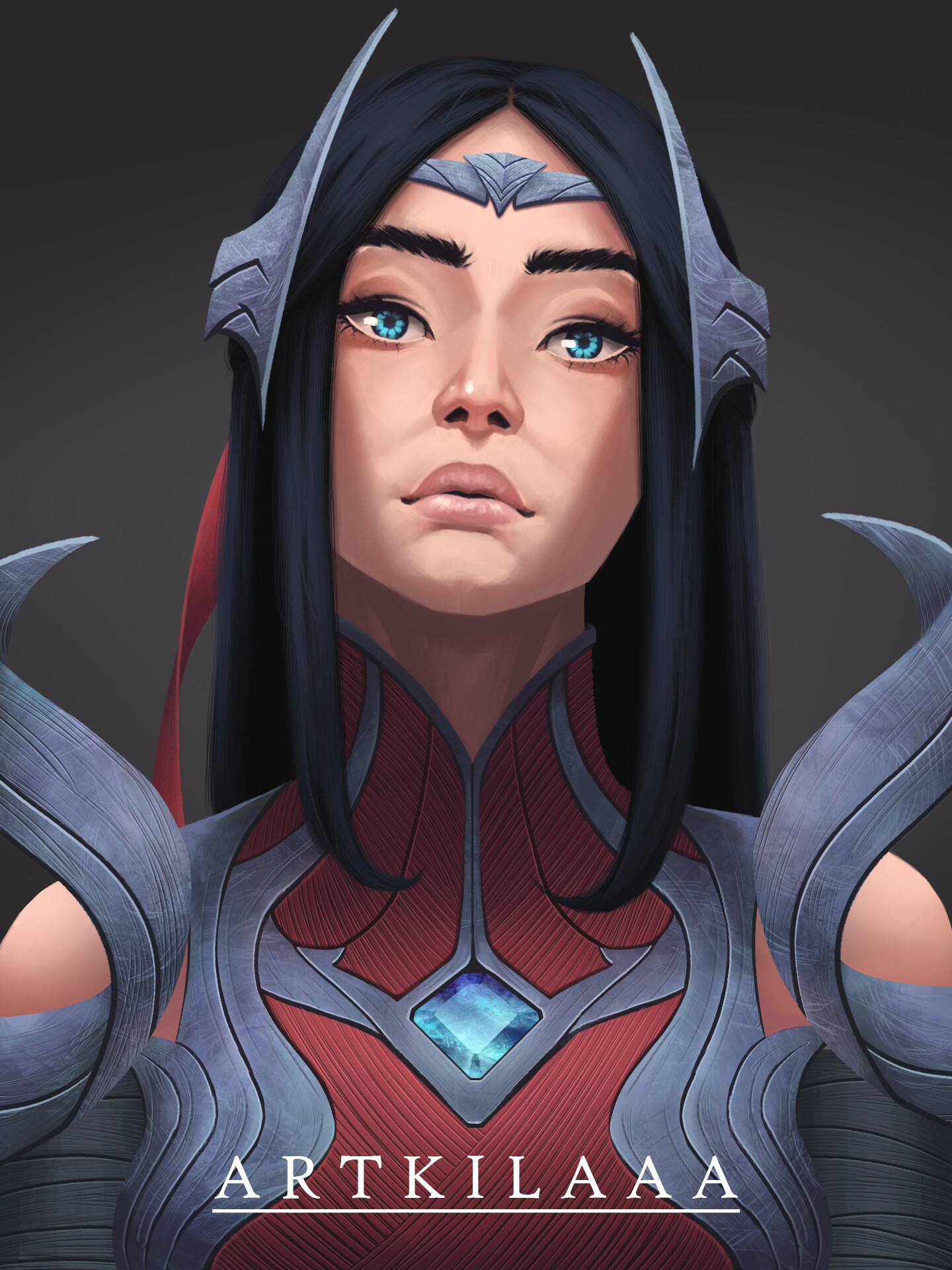 ArtStation - League of Legends Irelia Portrait