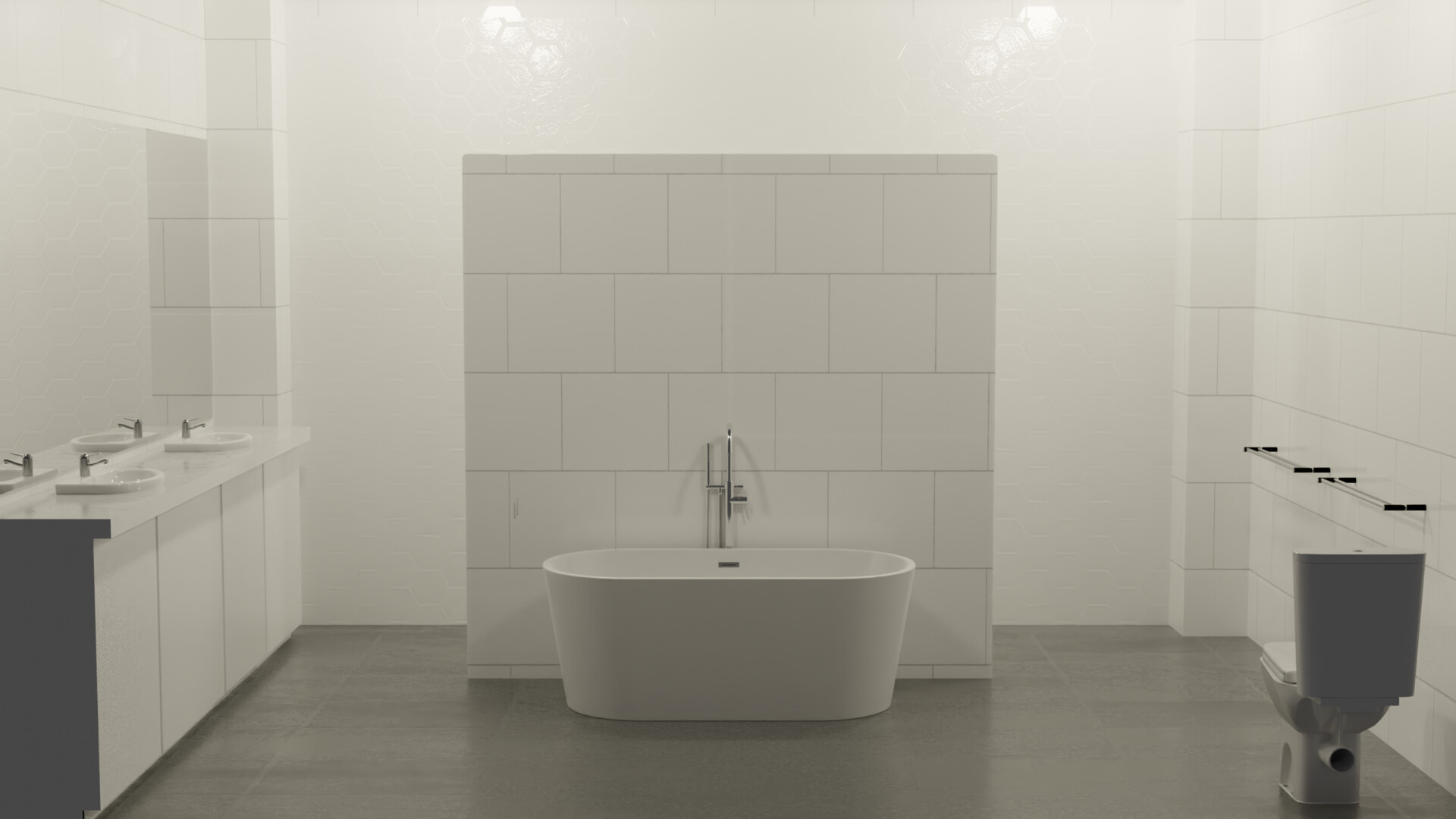 ArtStation - Bathroom Archvis