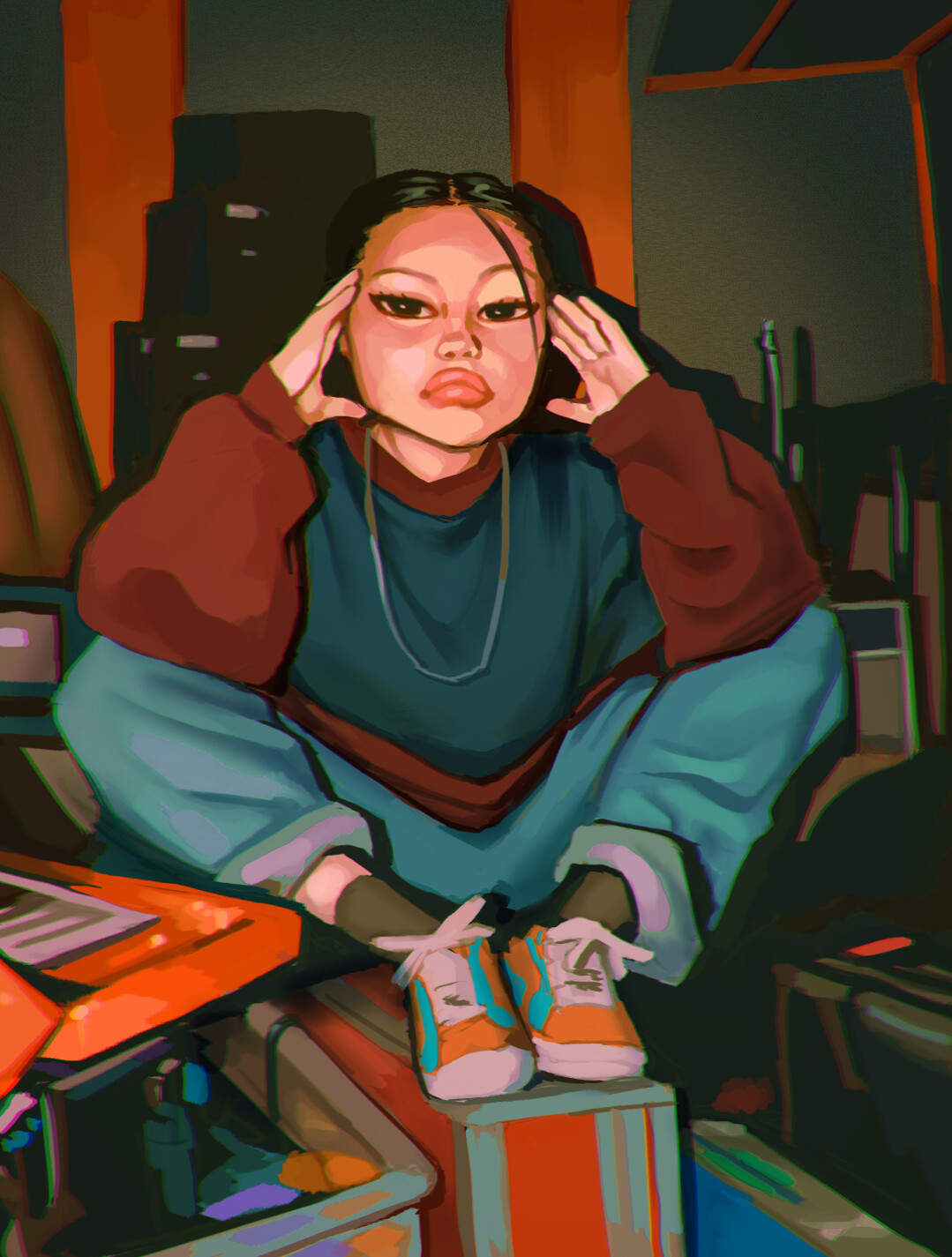 ArtStation - beabadoobee fan art