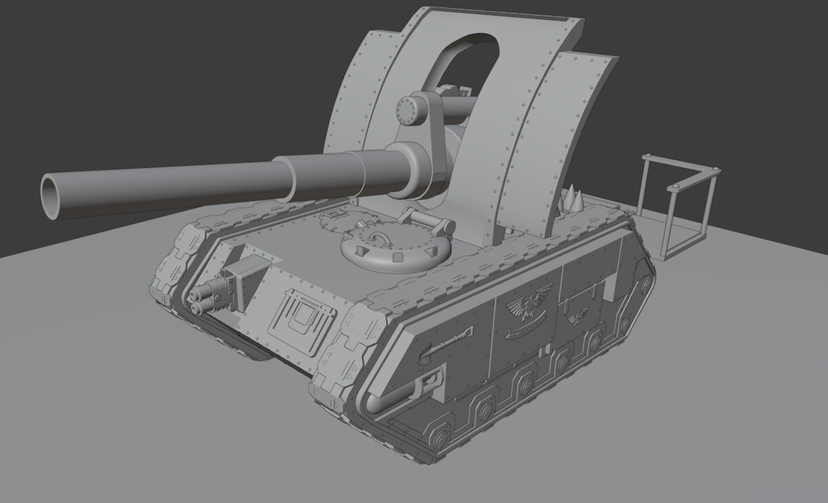 ArtStation - Warhammer 40k Basilisk