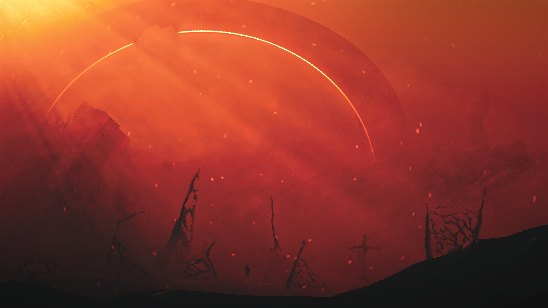 ArtStation - A walk in hell