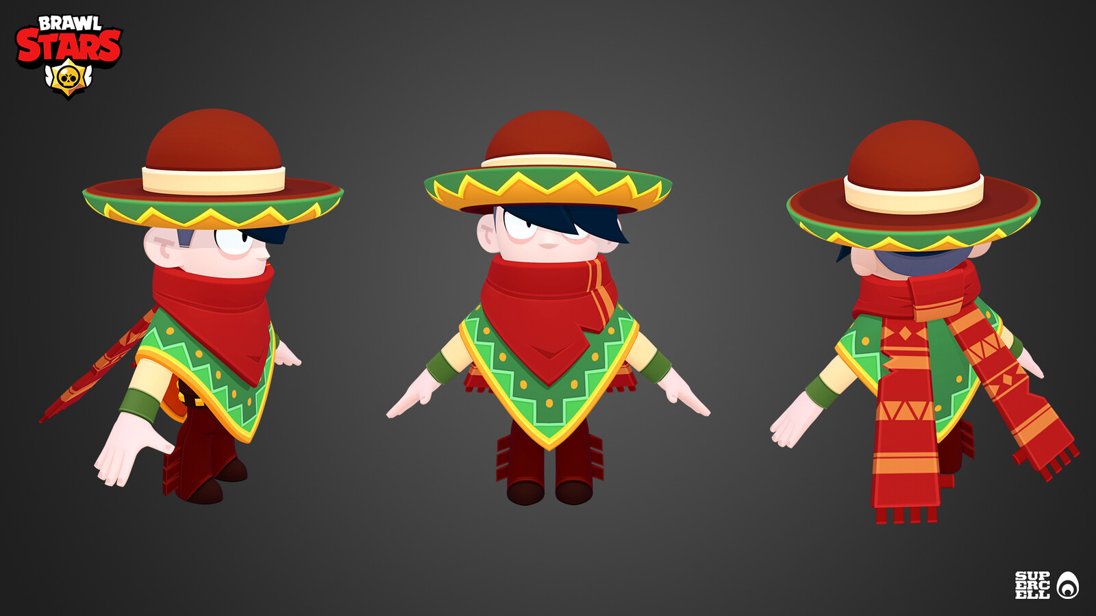 Ocellus - SERVICES - Brawl Stars - QuickDraw Edgar Skin