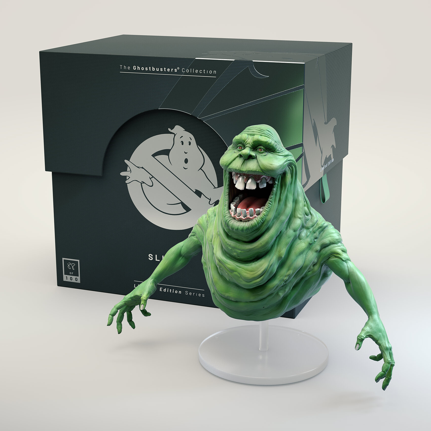 ArtStation - Ghostbusters: Slimer - Vinyl Figure Design