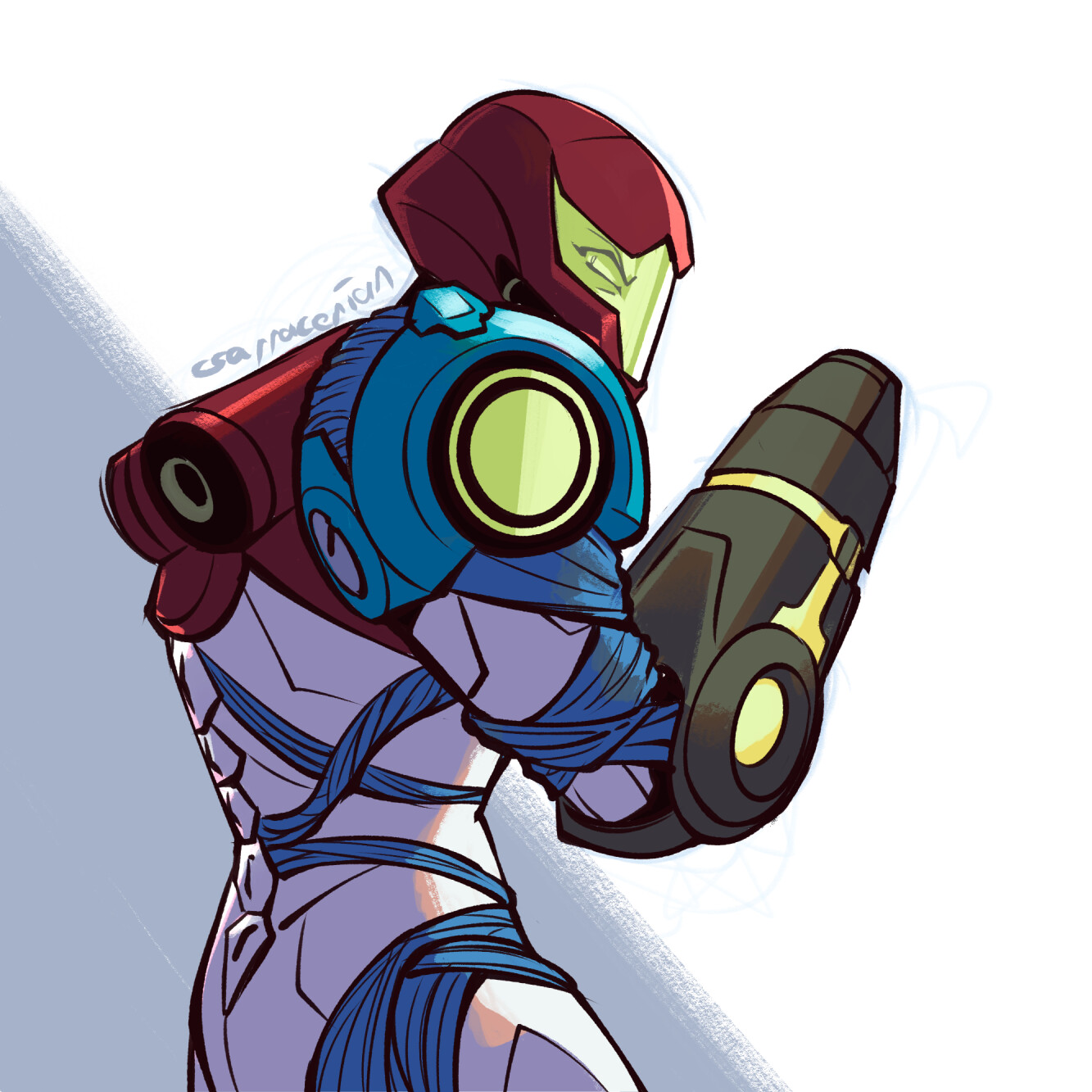 ArtStation - Metroid Dread Samus