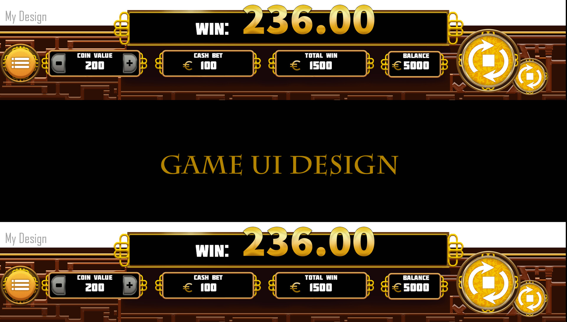 ArtStation - Game UI Design