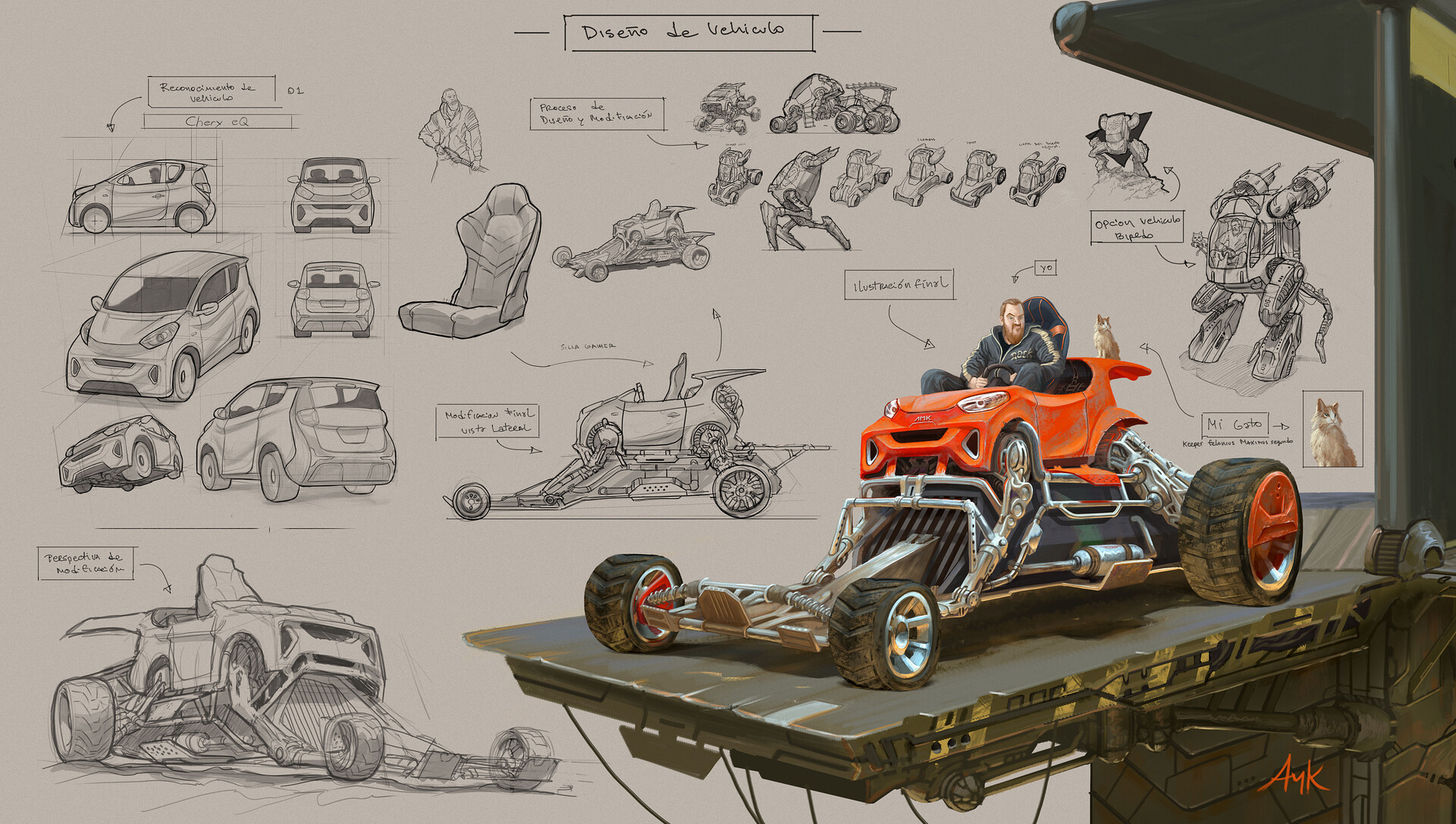 ArtStation - Vehicle Modification