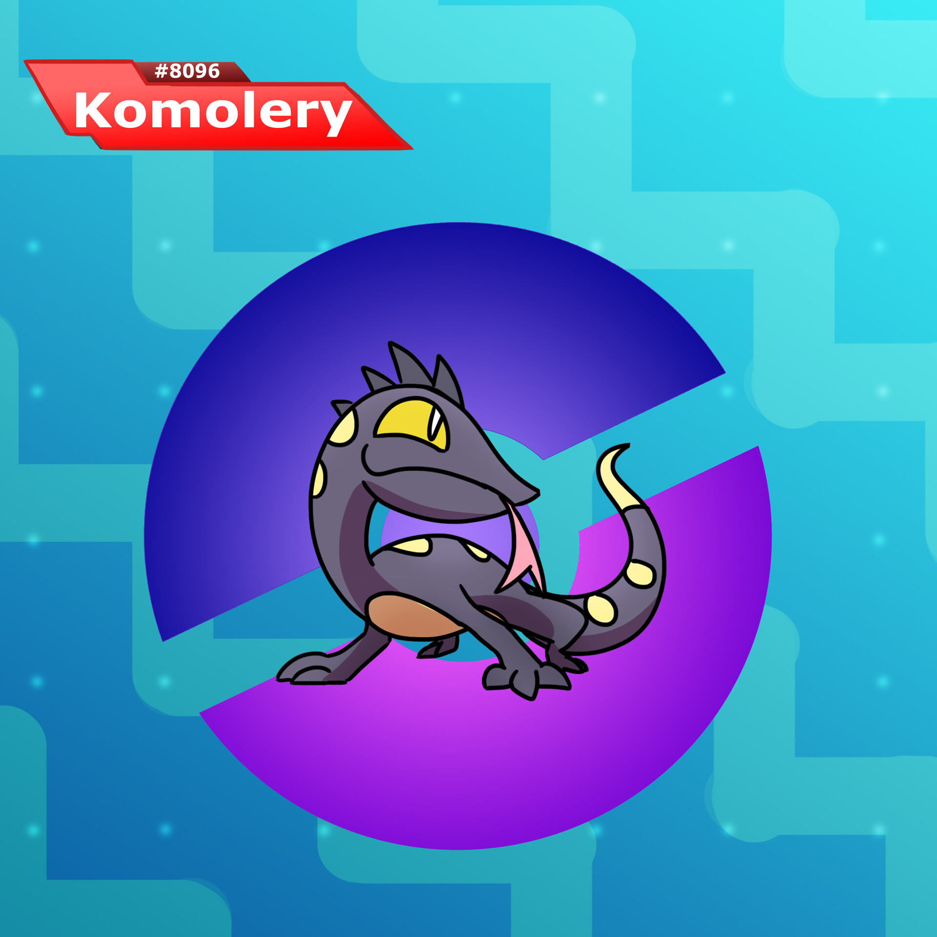 Jorge Burgos - Fakemon....Komodo Dragon