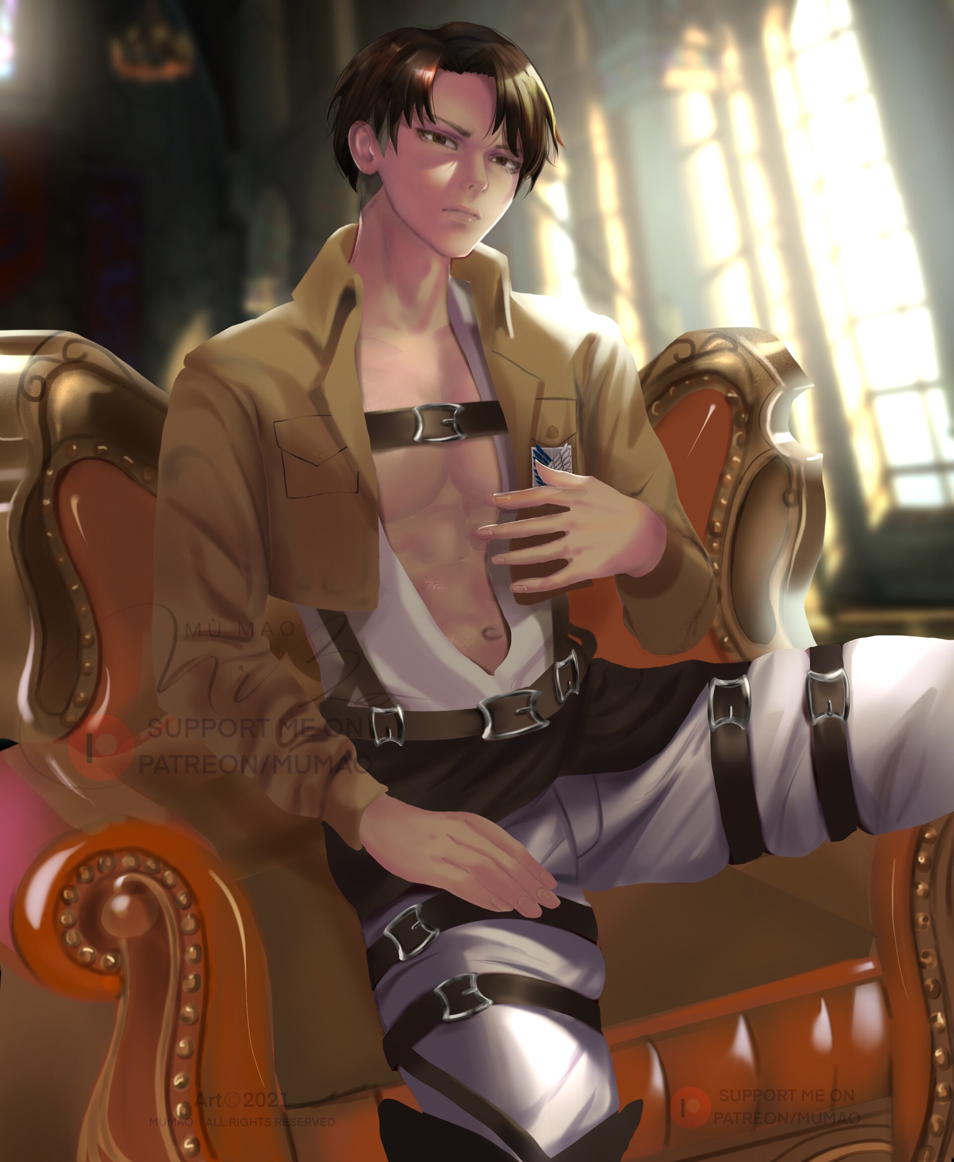 ArtStation - Levi Ackerman