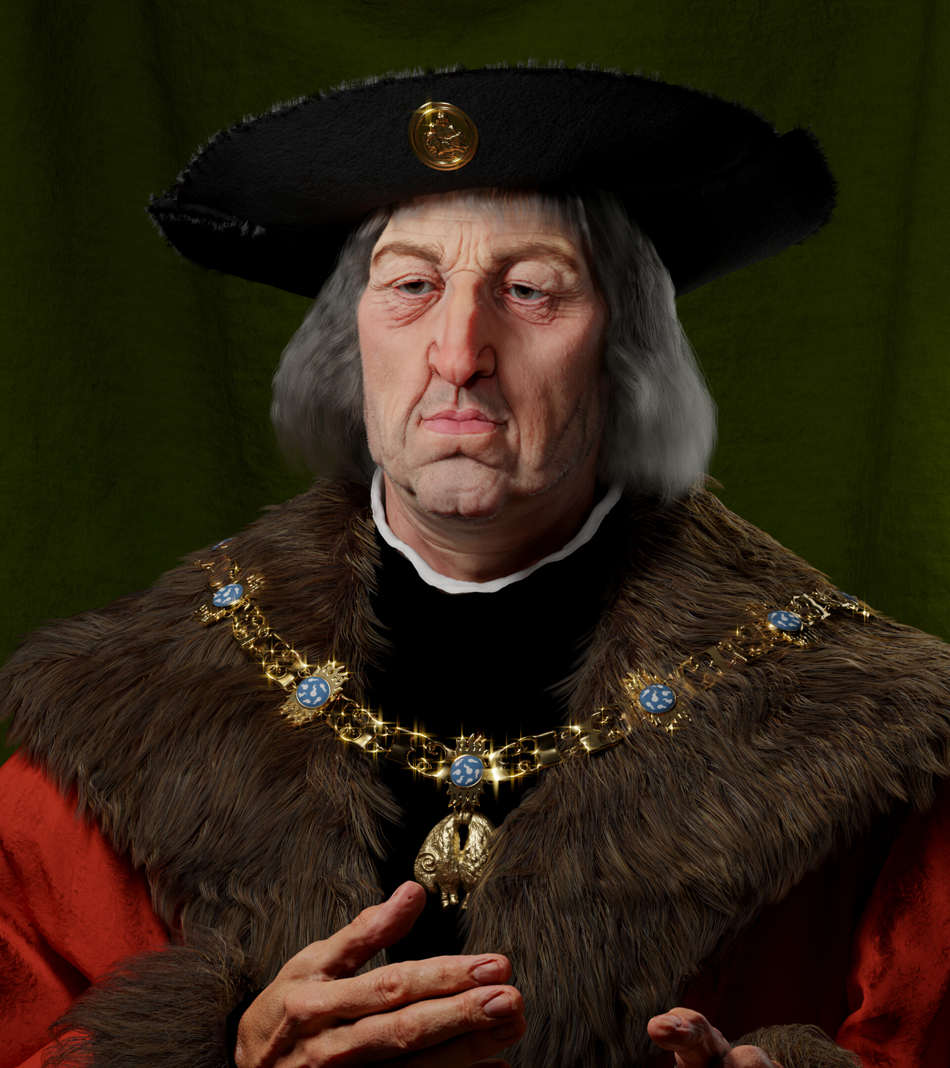 Curtis Durane - Maximilian I, Holy Roman Emperor 1459 - 1519 v2