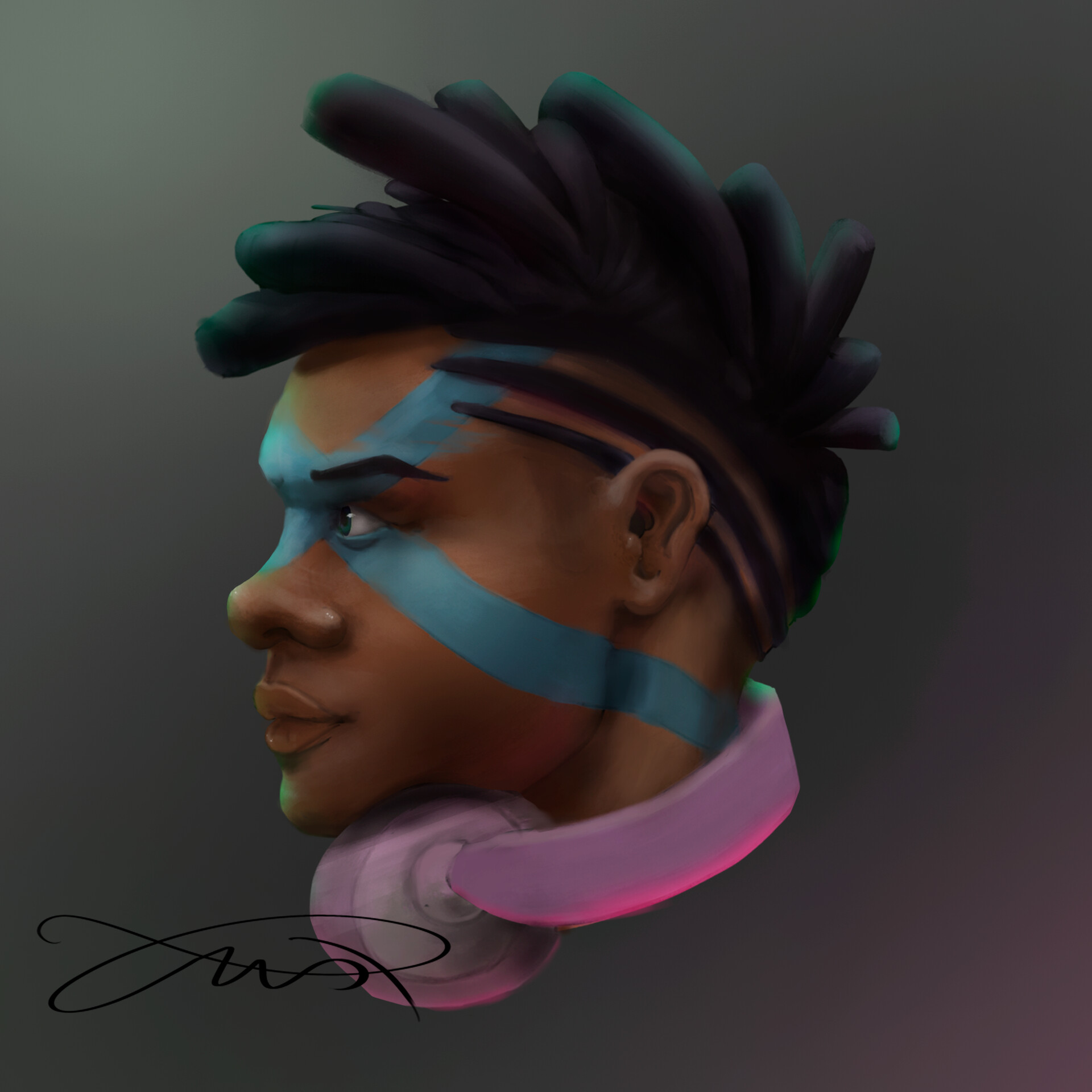 ArtStation - Ekko True damage - Fanart