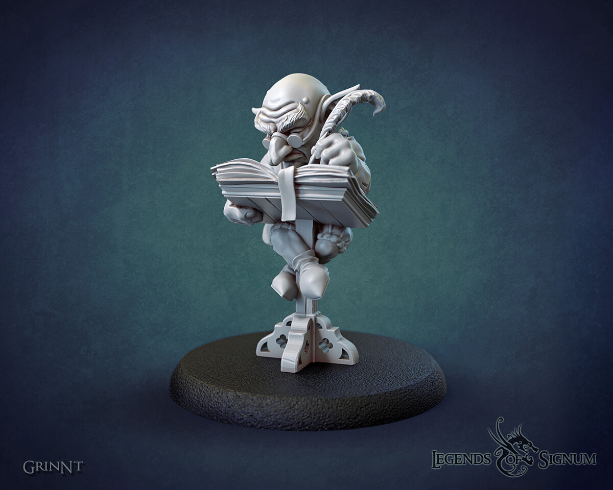 ArtStation - Goblin Secretary