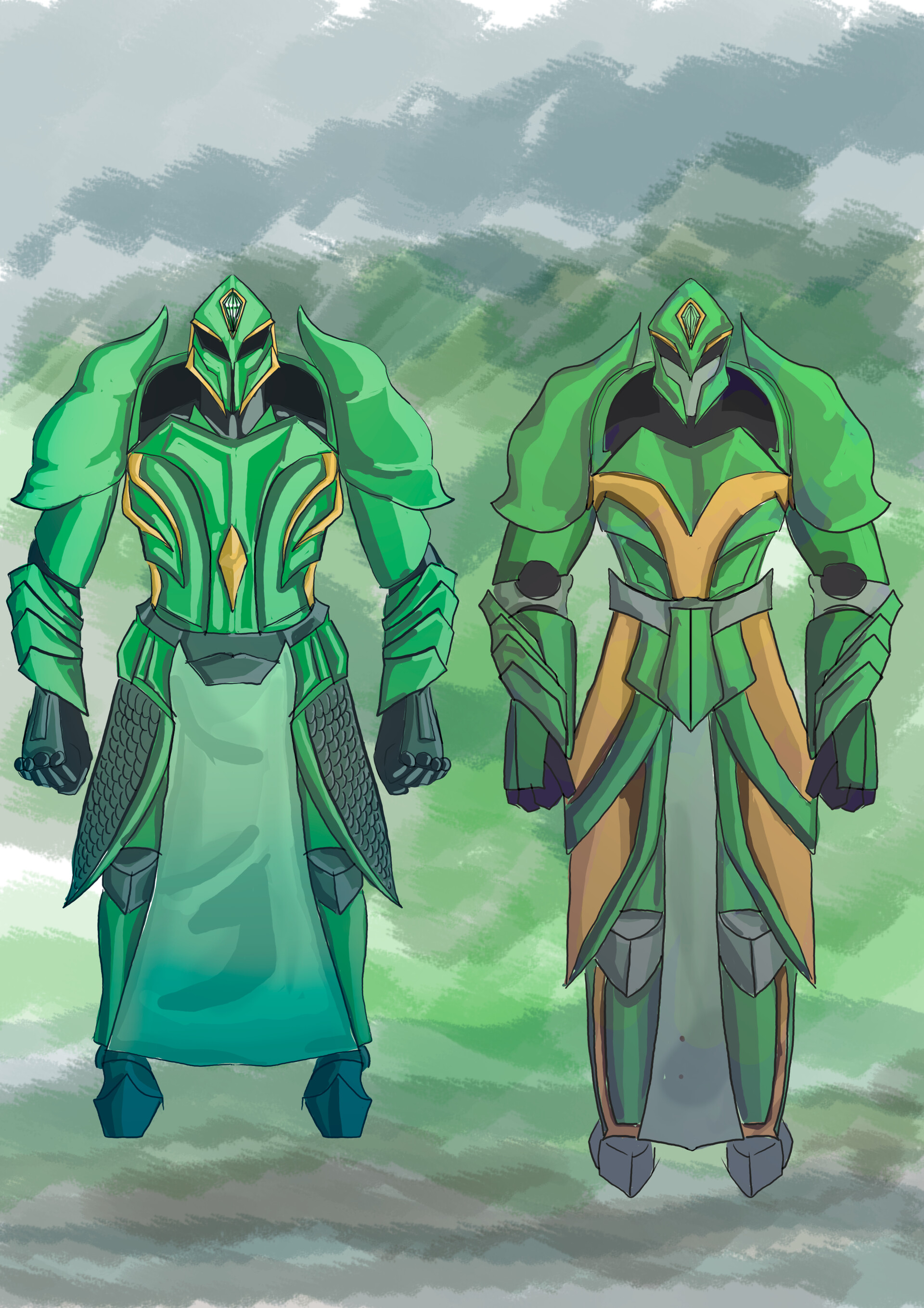 ArtStation - knight of the wind air