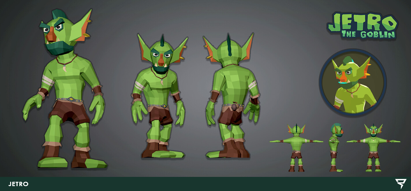 Patryk Rosłaniec - Jetro The Goblin - Characters