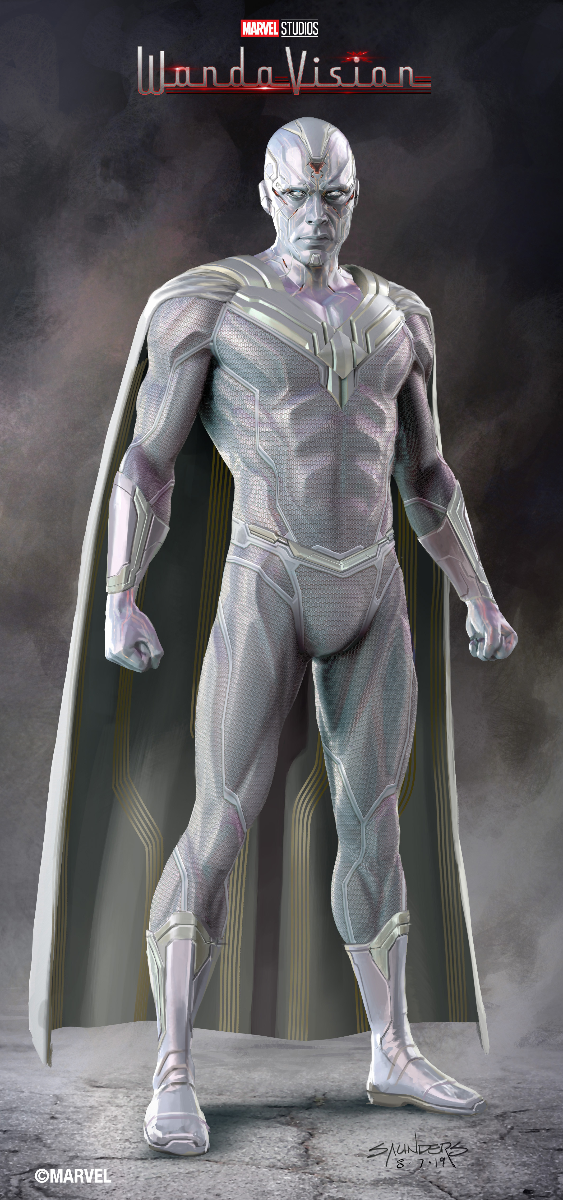 Vision Concept Art Marvel
