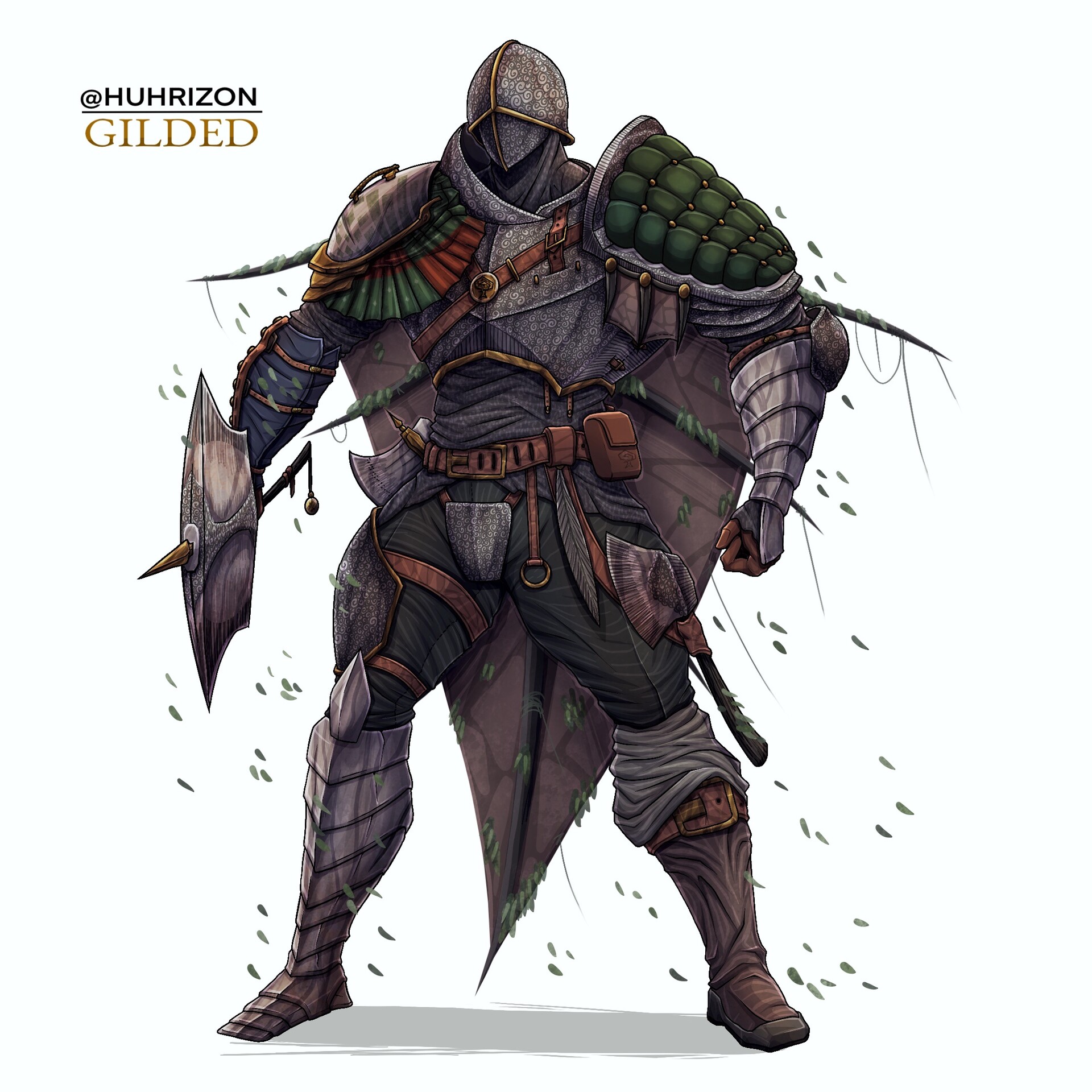 ArtStation - Guardian Woodsman (Redraw) - Gilded