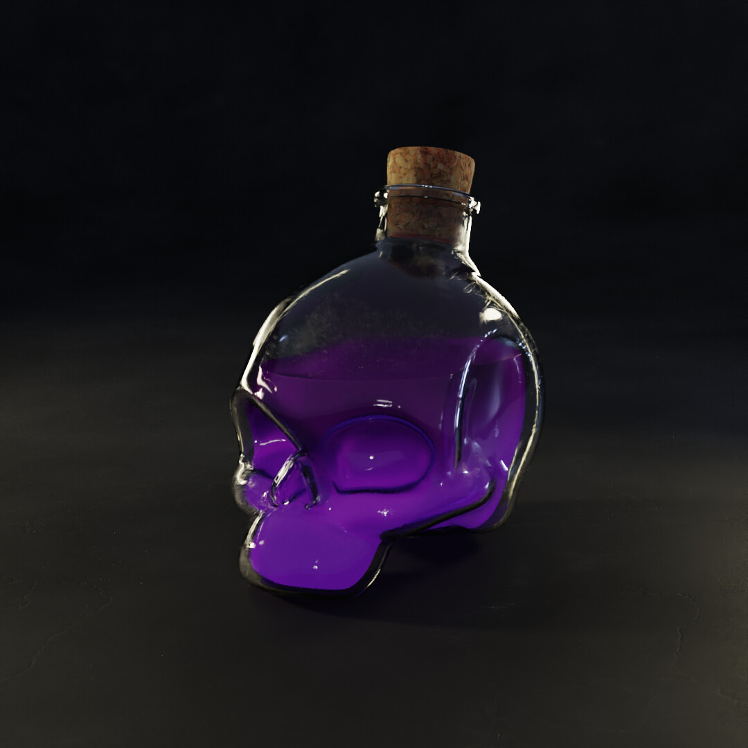 ArtStation - Potions - 3 of 5 - (Death)
