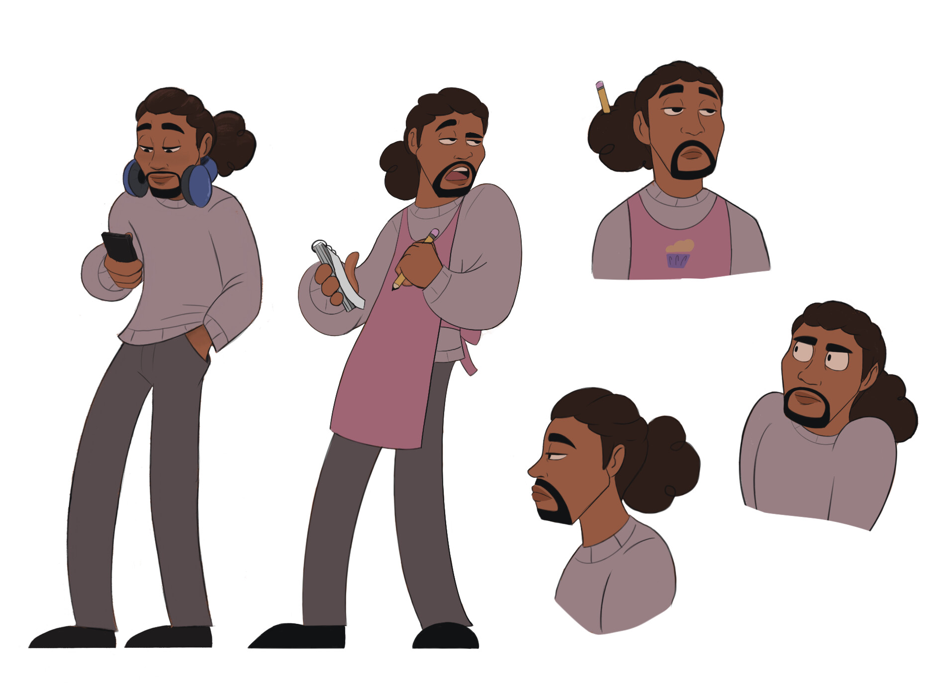 ArtStation - Character Sheet: Lawrence