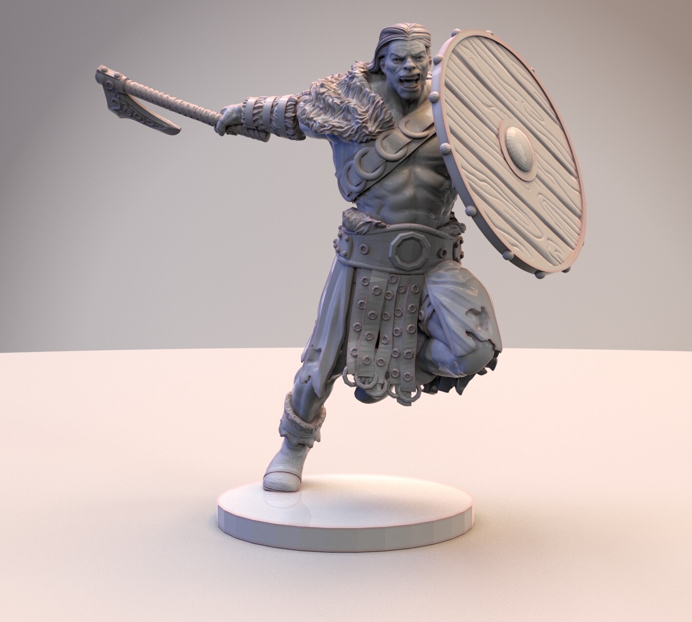 ArtStation - Human Barbarian