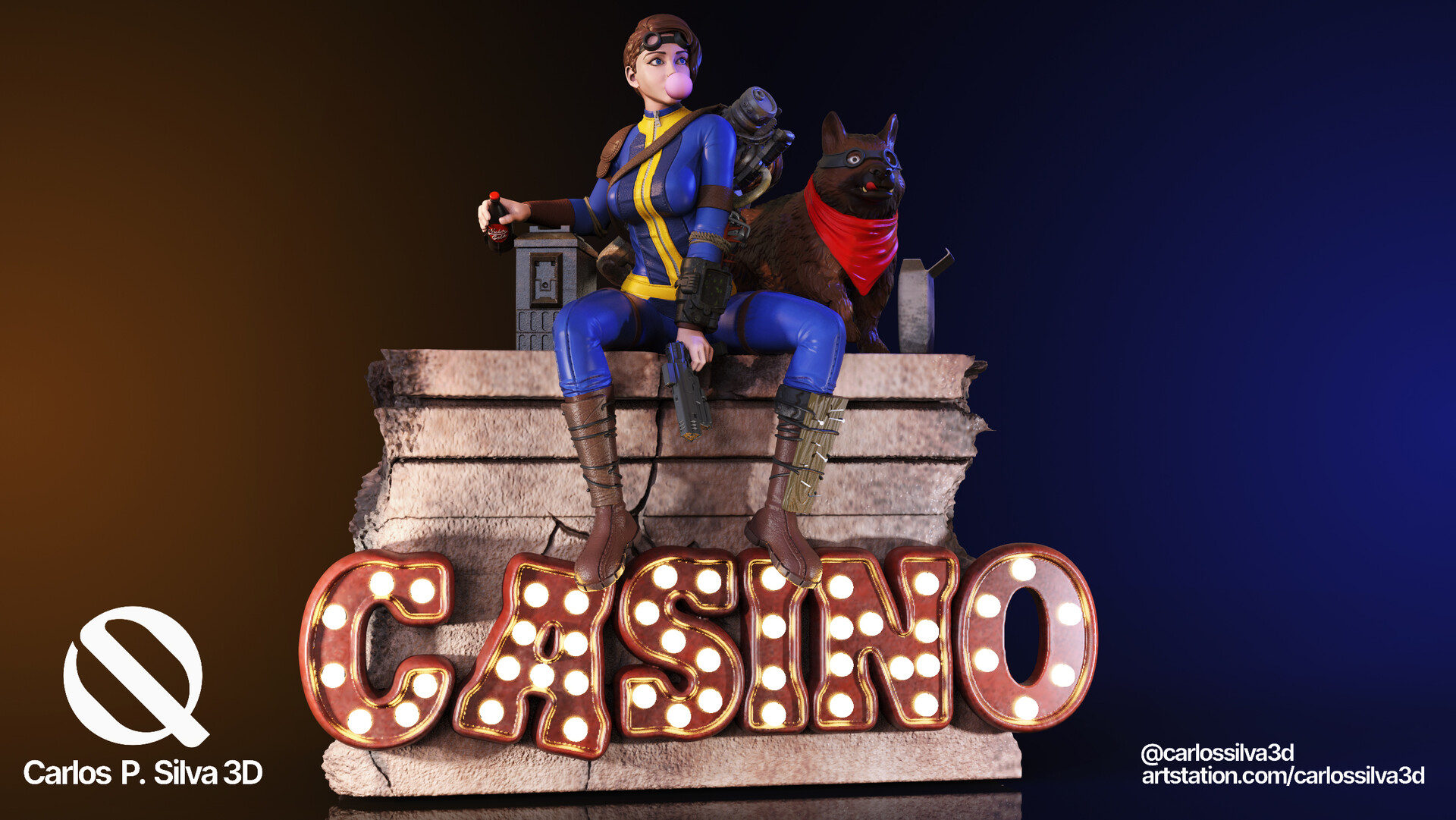 ArtStation - Fallout Girl