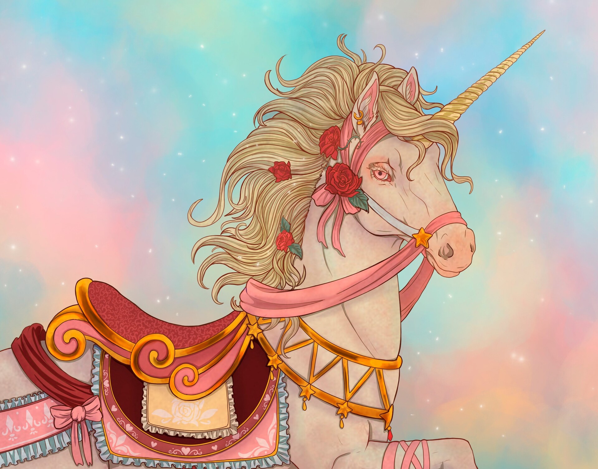 ArtStation - Magical Horses