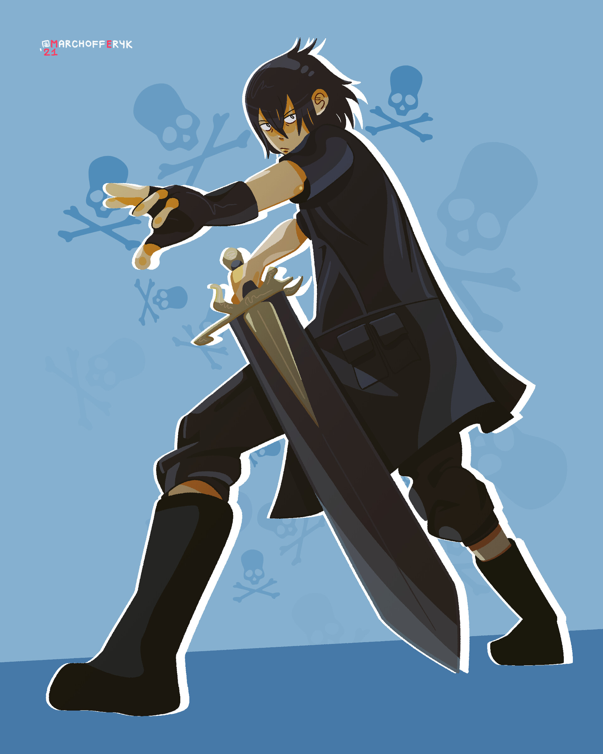 ArtStation - Noct [FFXV]