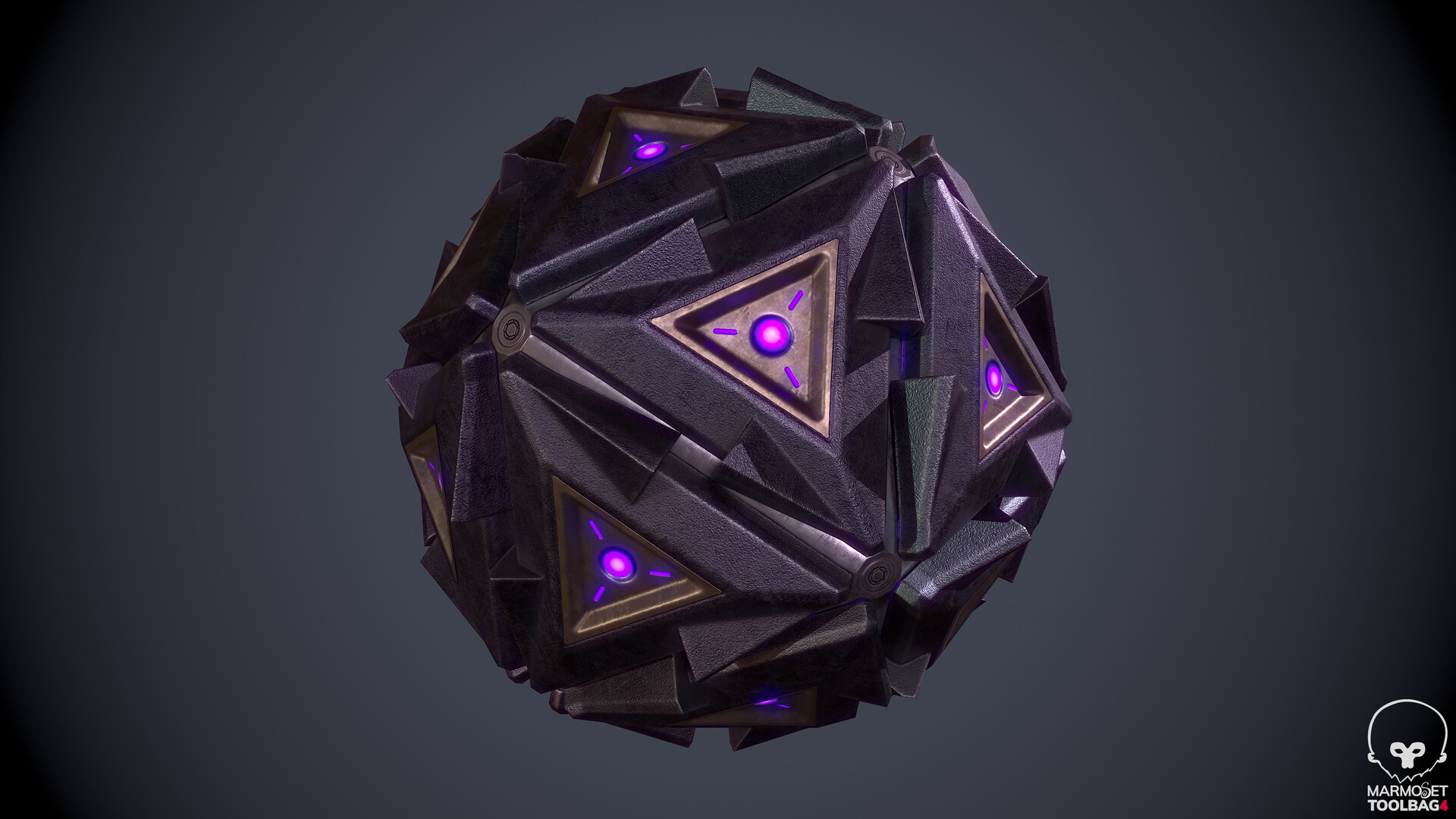 ArtStation - scifi sphere practice（2）