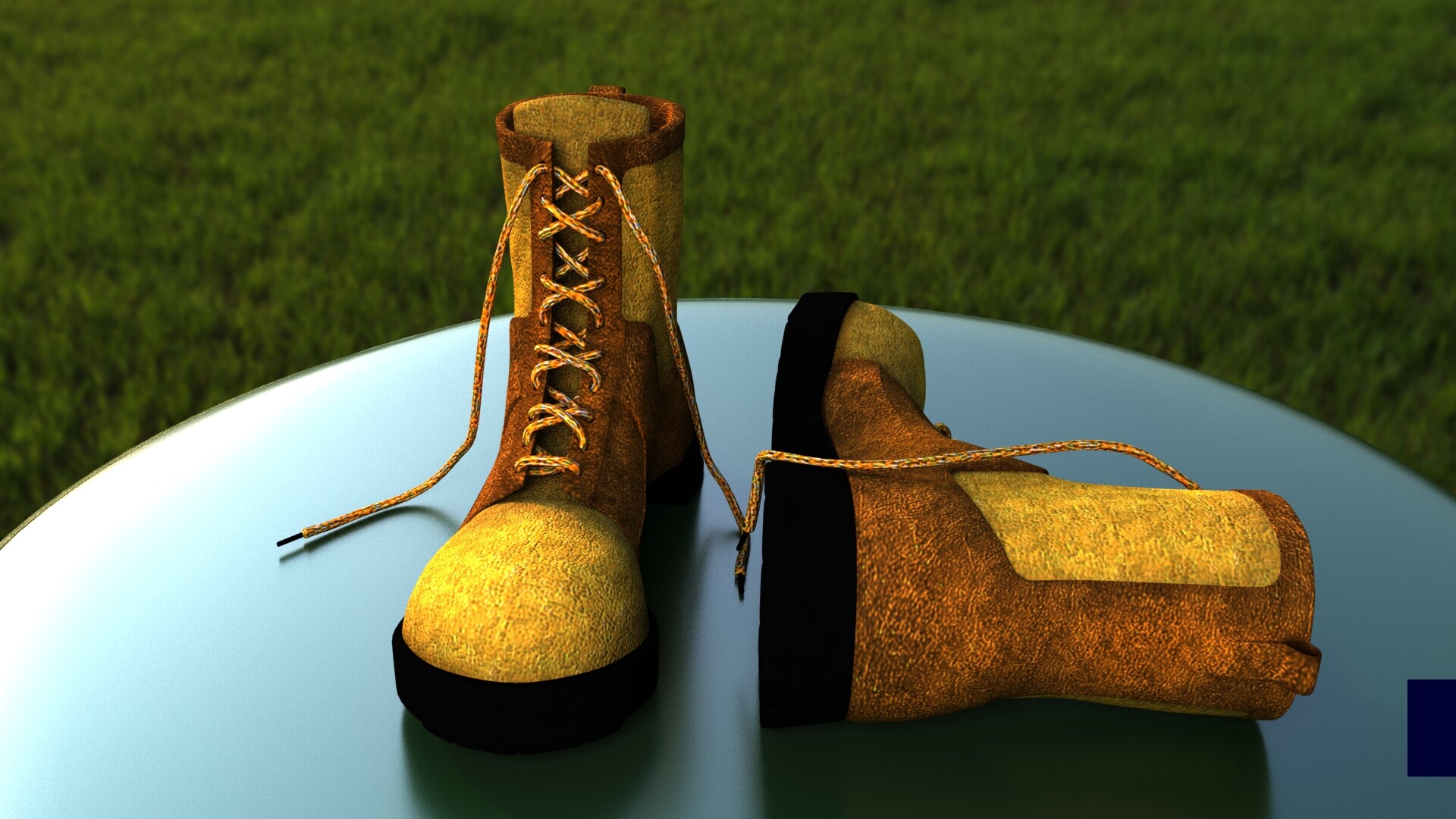 ArtStation - SHOE MODELING & TEXTURING