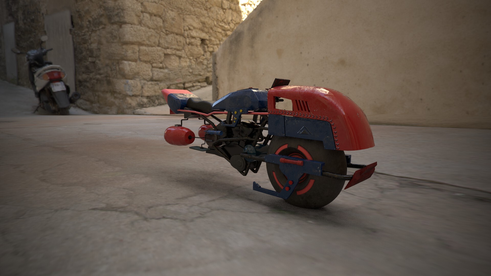 ArtStation - S-27 bike 3d modeling with textures