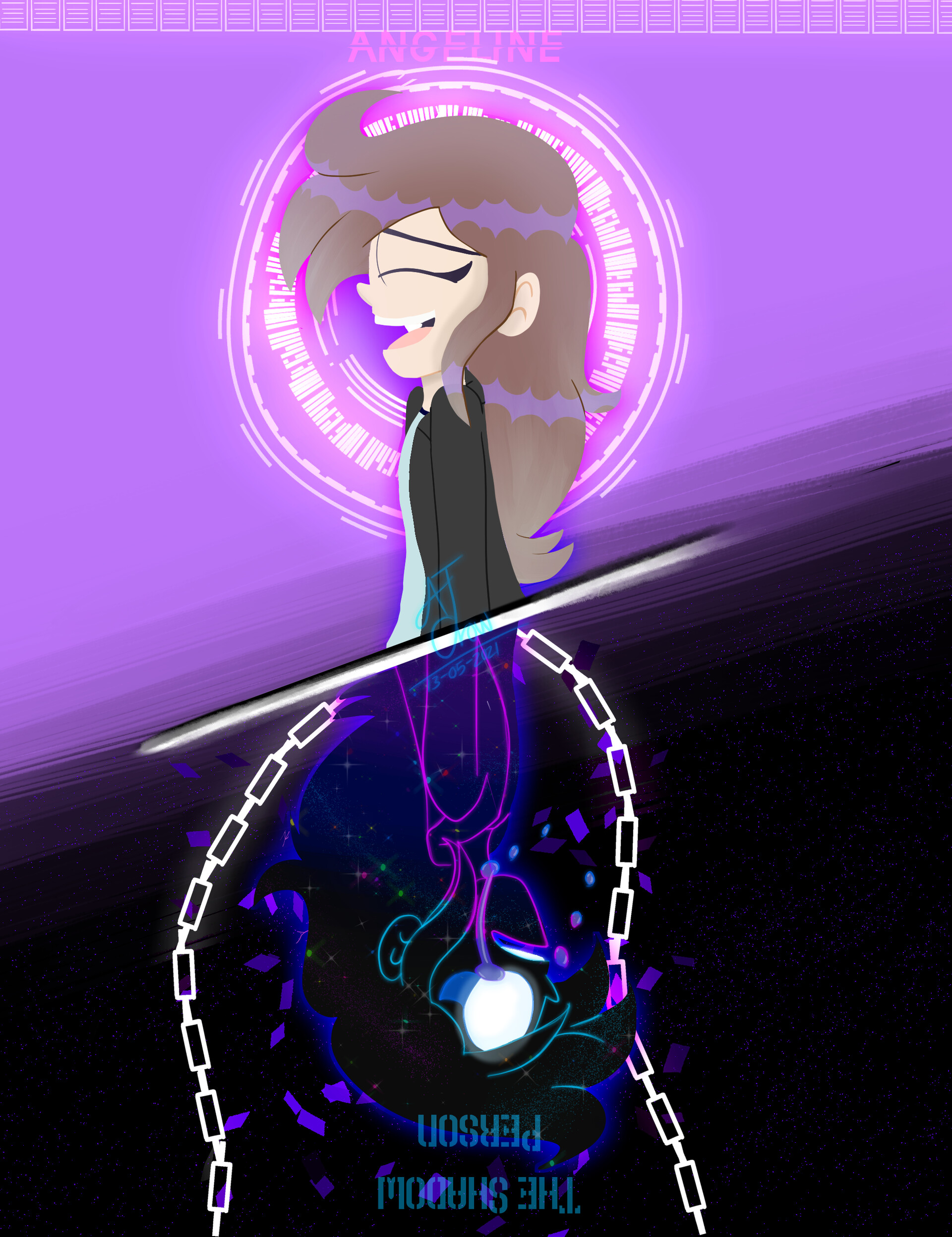 ArtStation - Angeline the shadow person