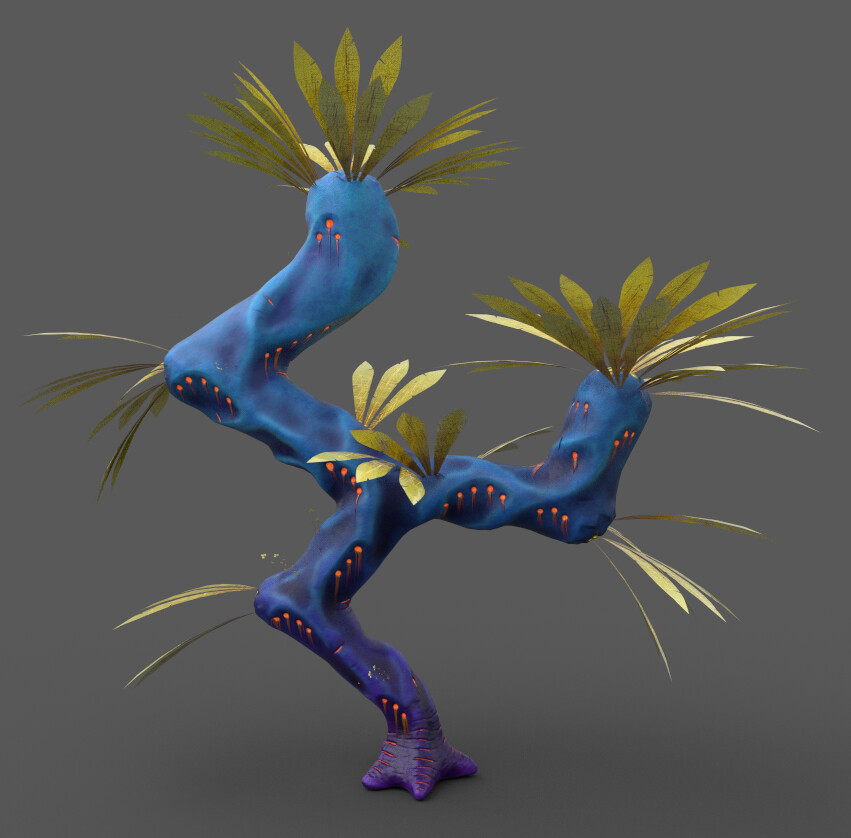 ArtStation - Some Alien Plants