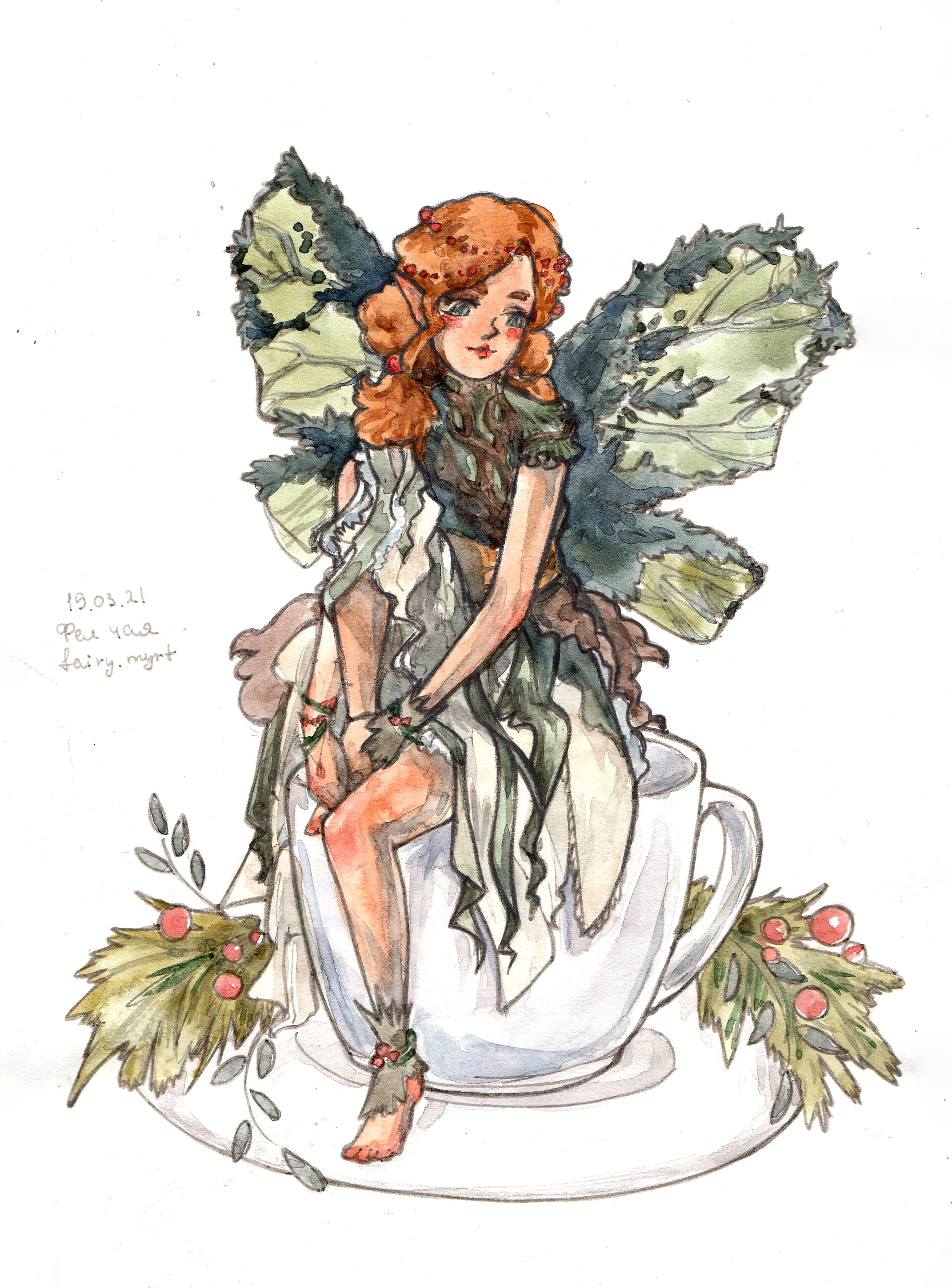 ArtStation - Fairy of tea