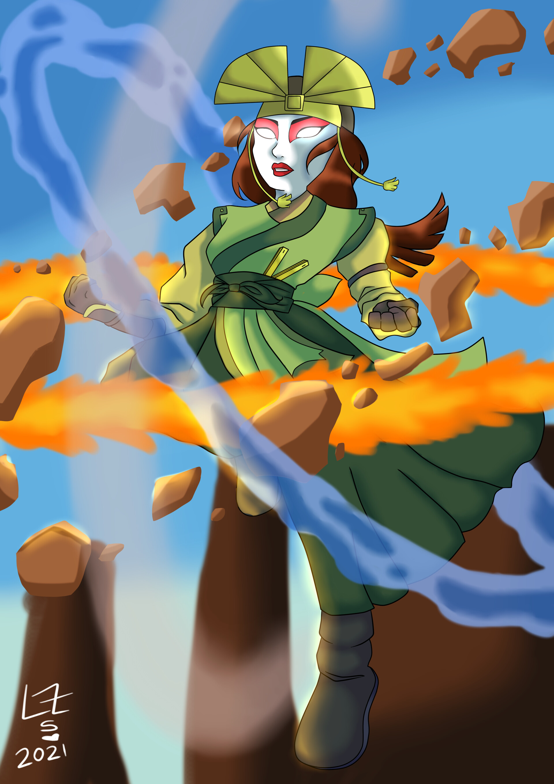 Larissa Tamashiro - Avatar Kyoshi