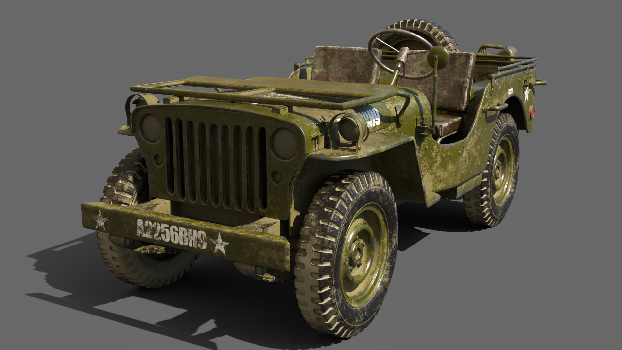 ArtStation - Jeep