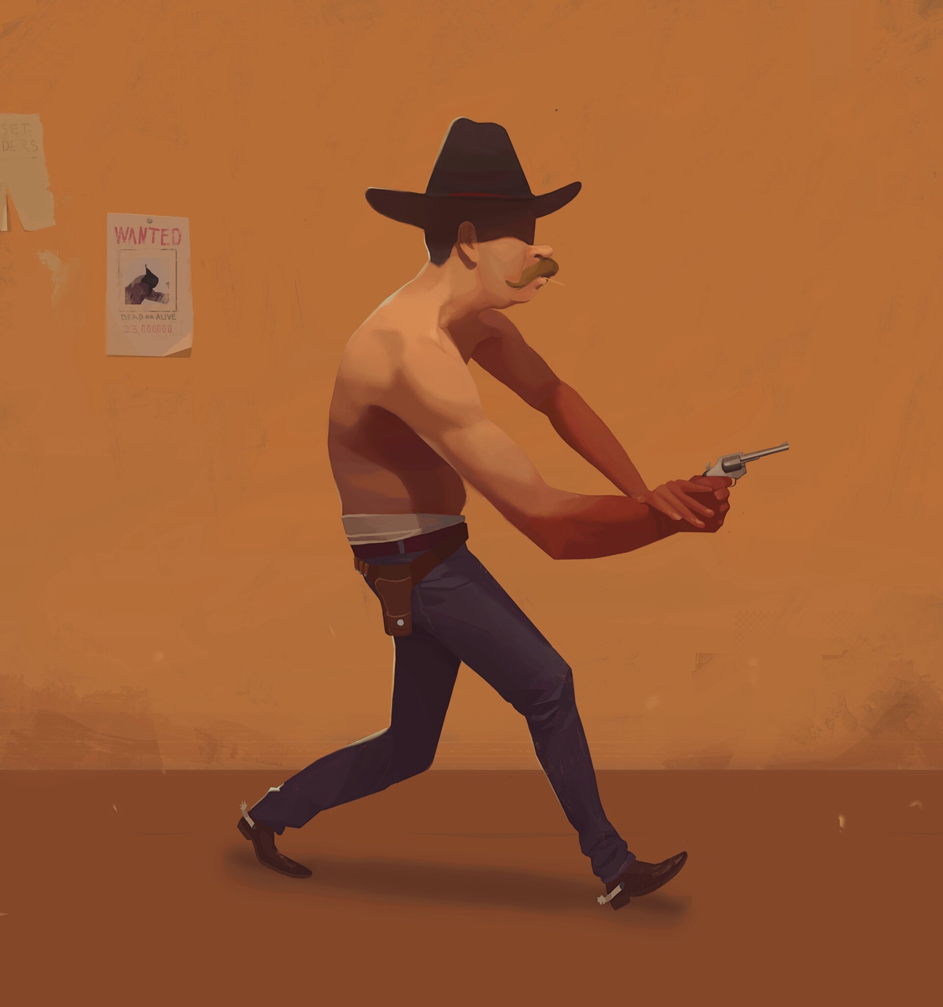 ArtStation - Cowboy
