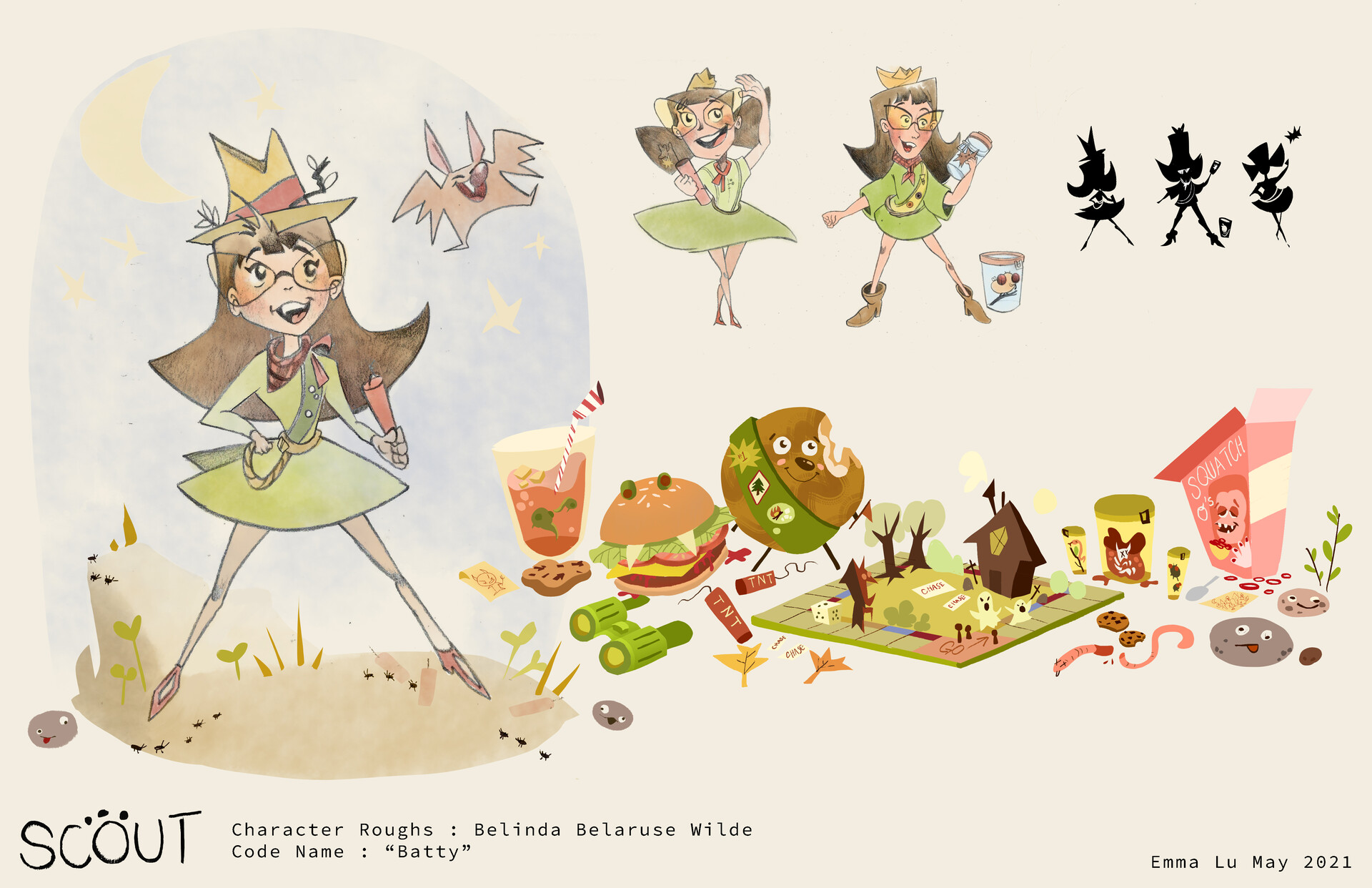 ArtStation - Scout - Batty Character