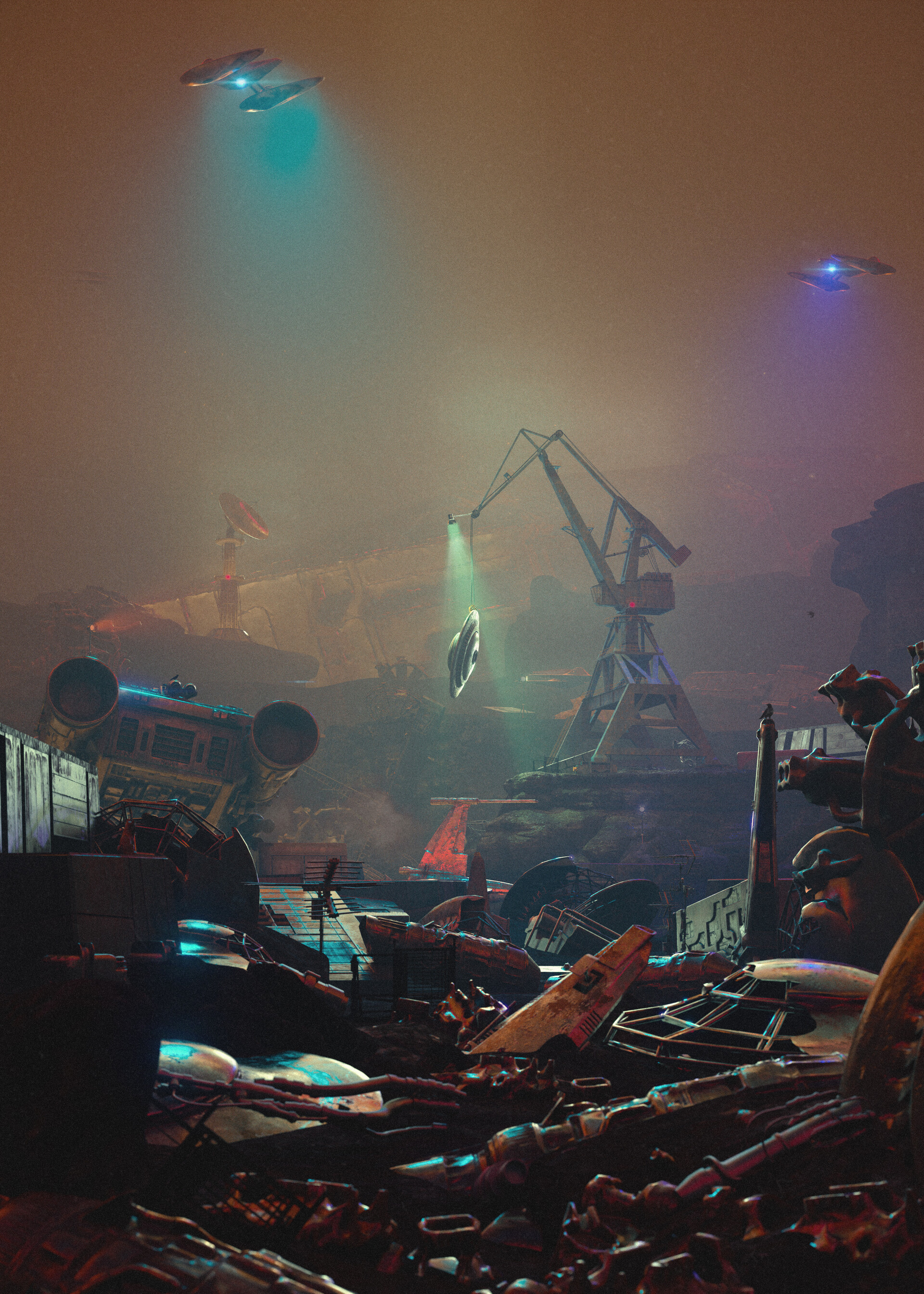 ArtStation - GALACTIC SALVAGE