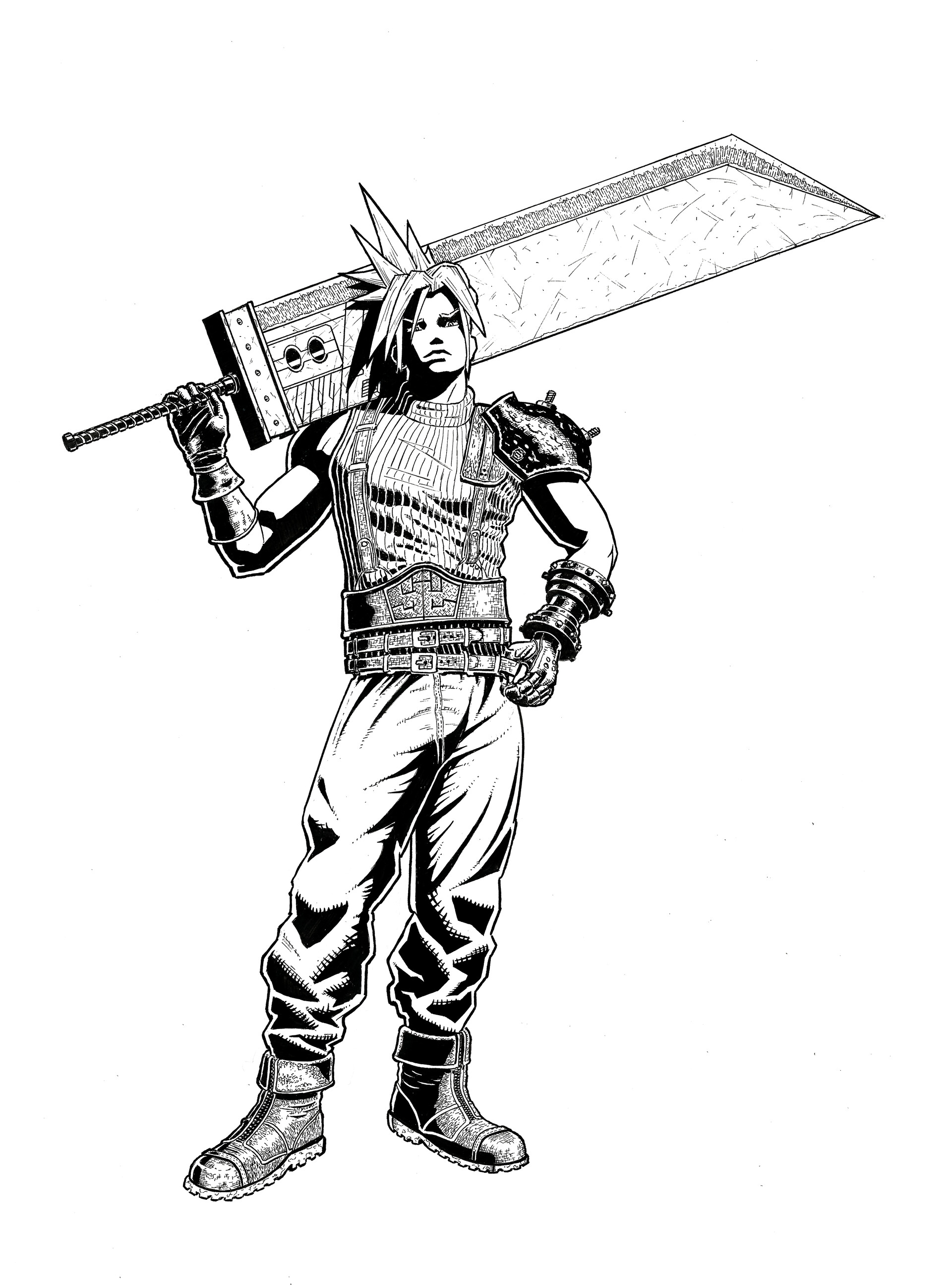 ArtStation - Cloud Strife